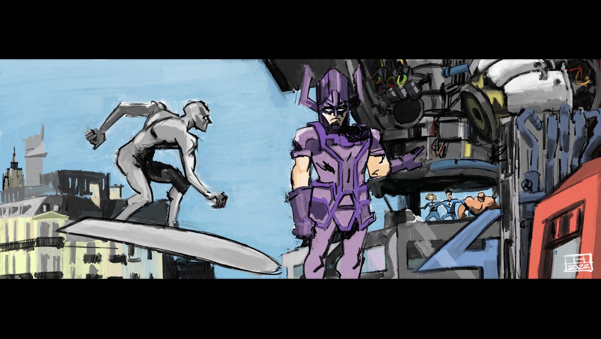 ArtStation - The Fantastic Four Hypothetical Animated Movie