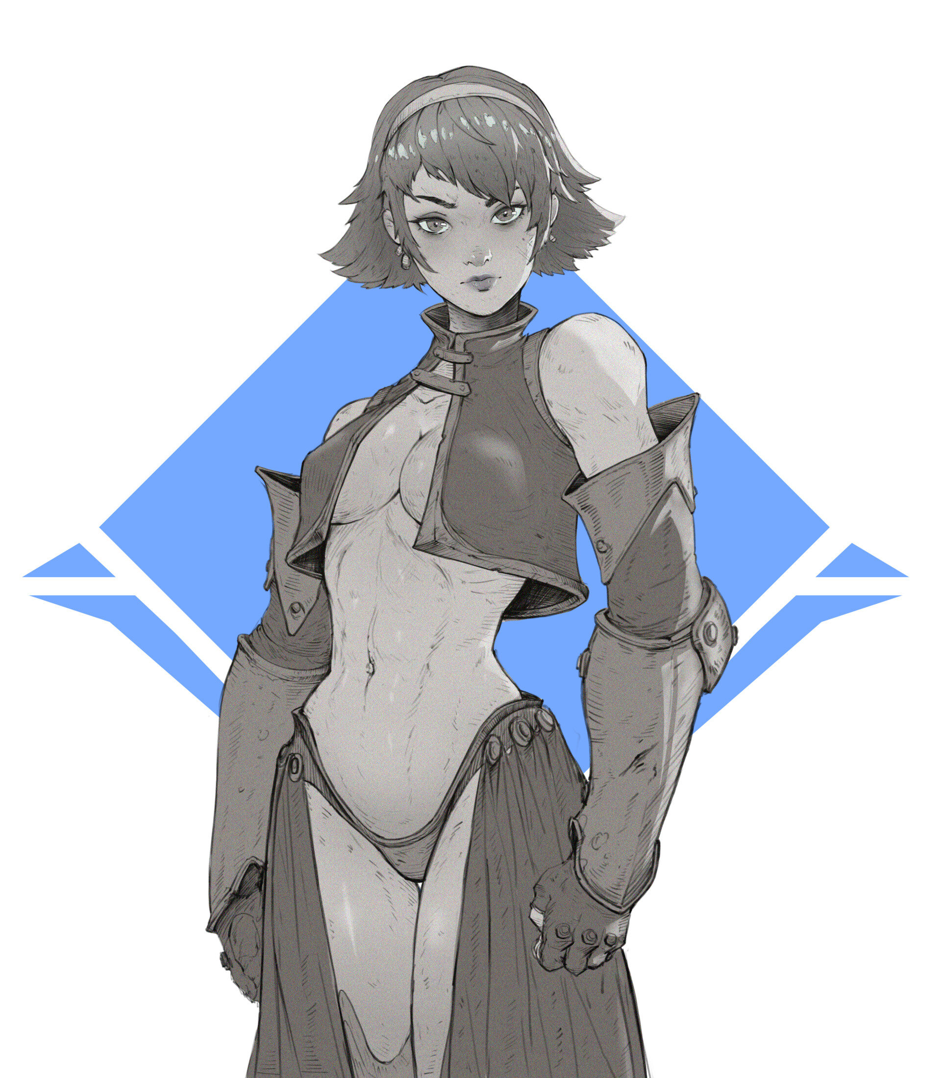 ArtStation - Line training sketch