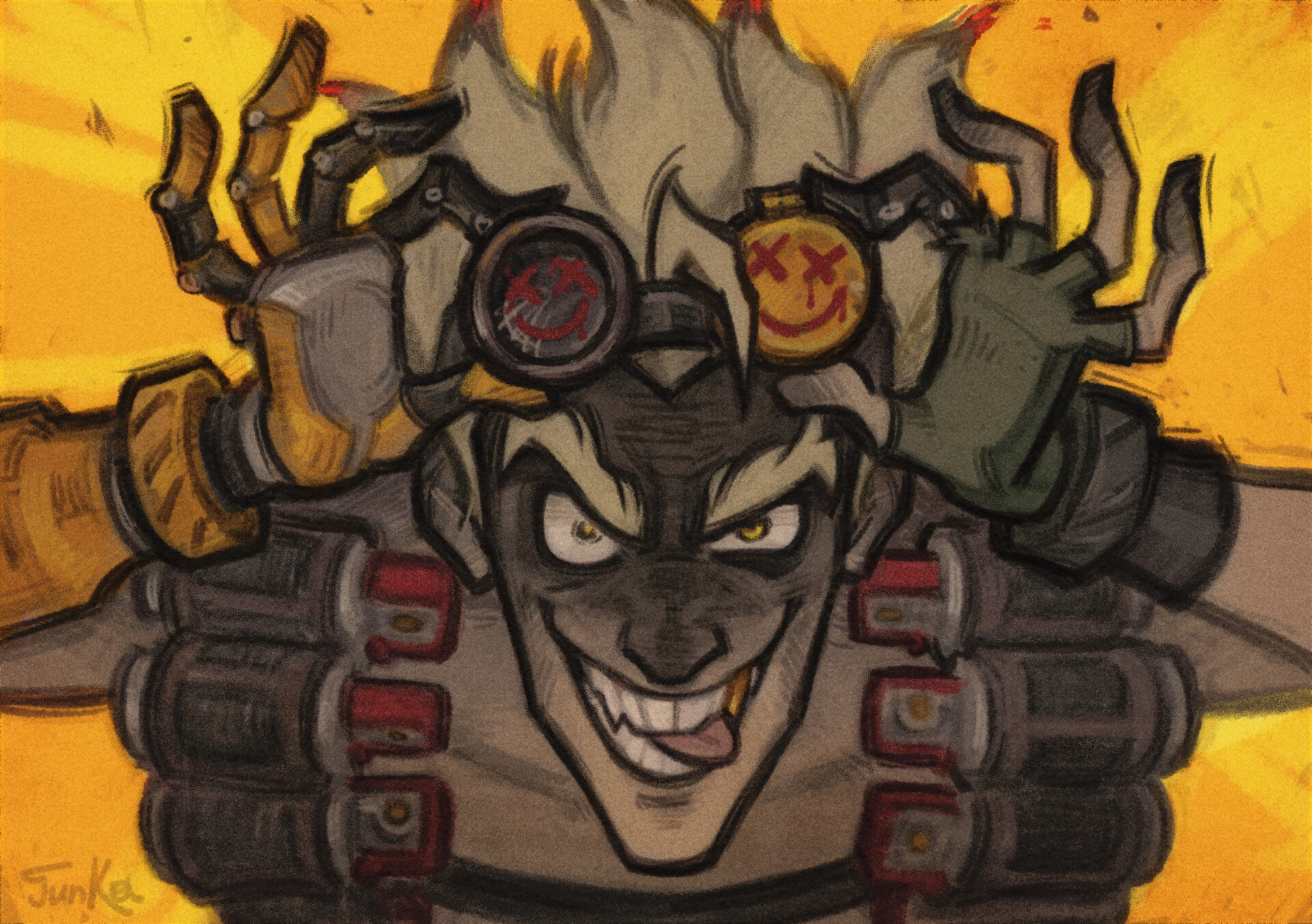 ArtStation - Junkrat goggles