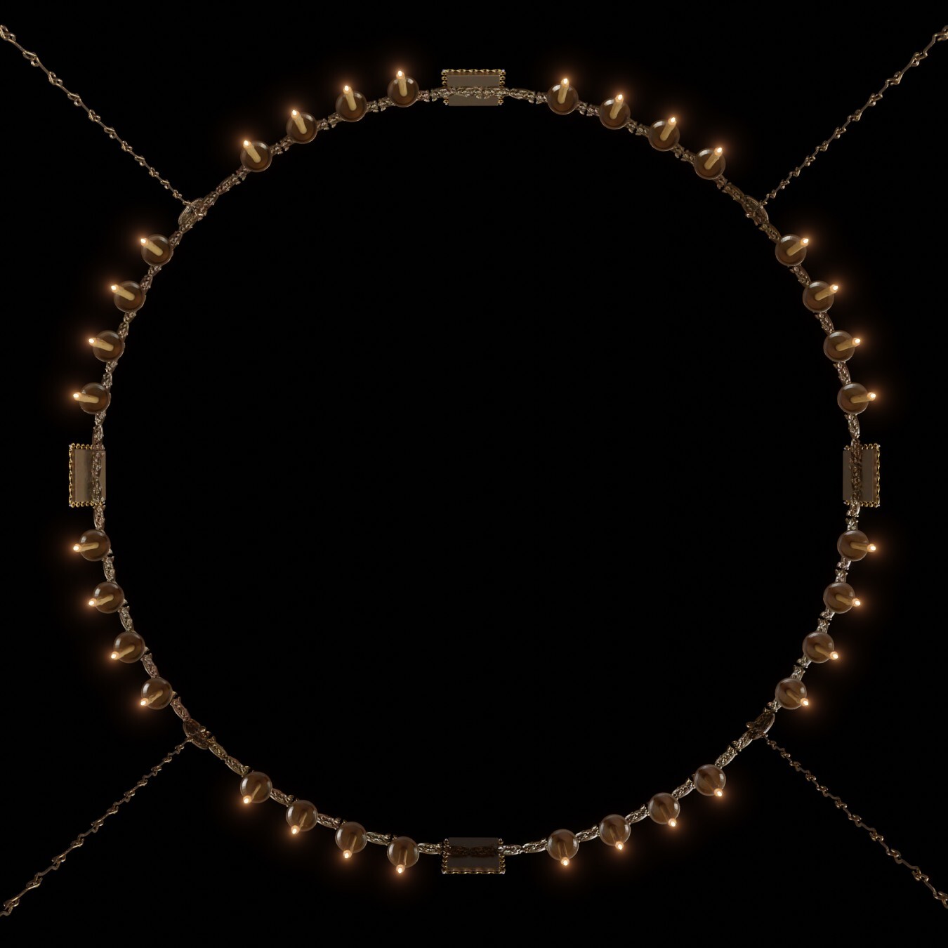 Virtual Box - Polyeleos, eastern orthodox church chandelier