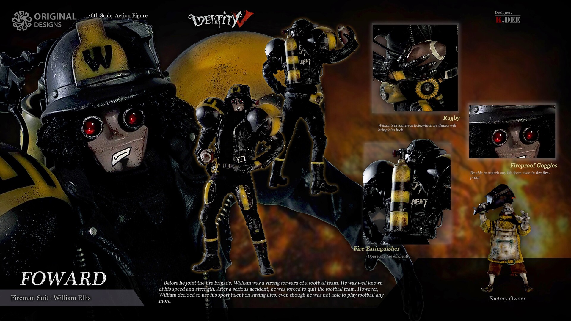 ArtStation - 1/6 Identity V Character : Forward