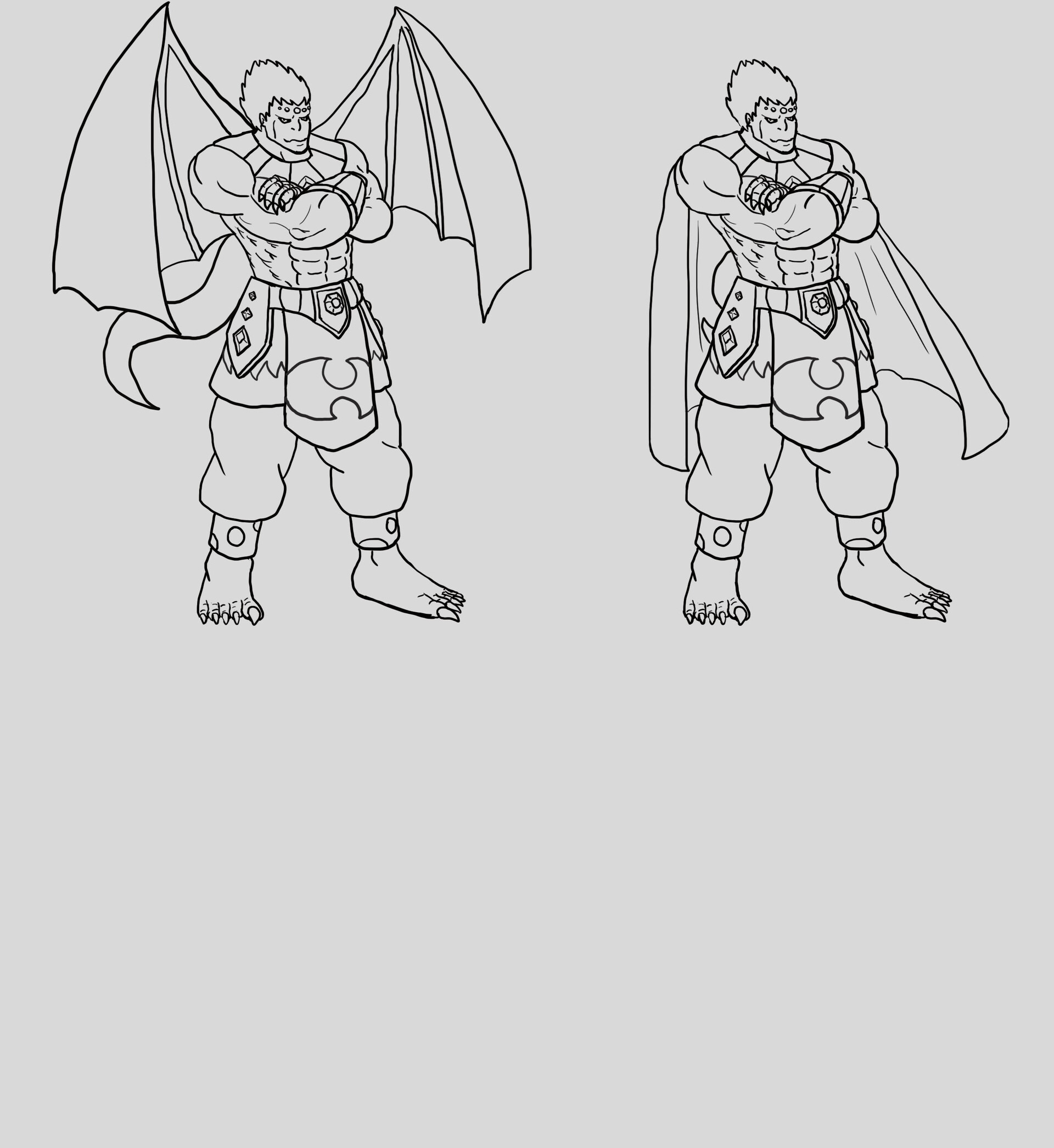 ArtStation - Dragon Humanoid