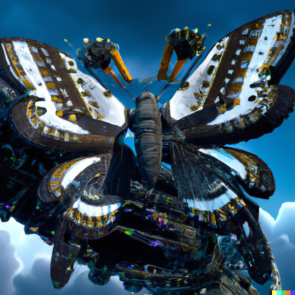 Cristina Samsa - ’’Butterfly Mothership Deploying Weapons of Mass ...