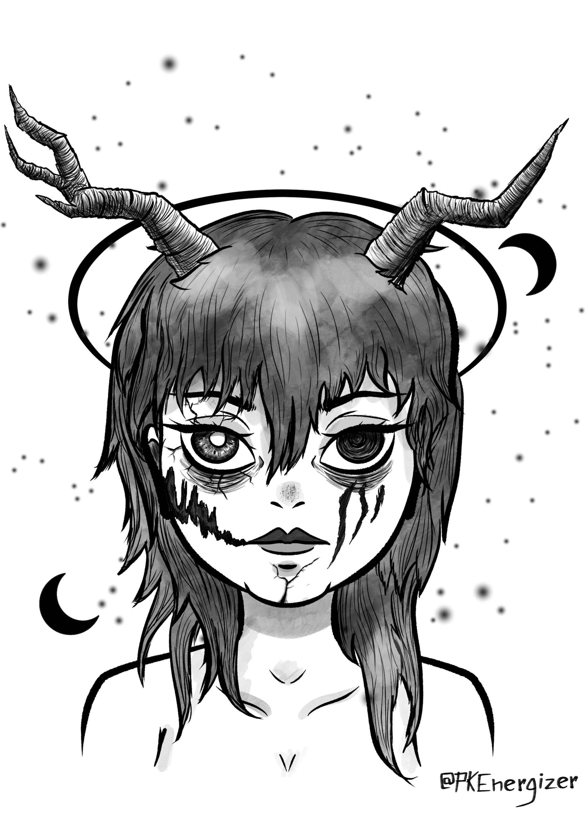 ArtStation - Moon Demon