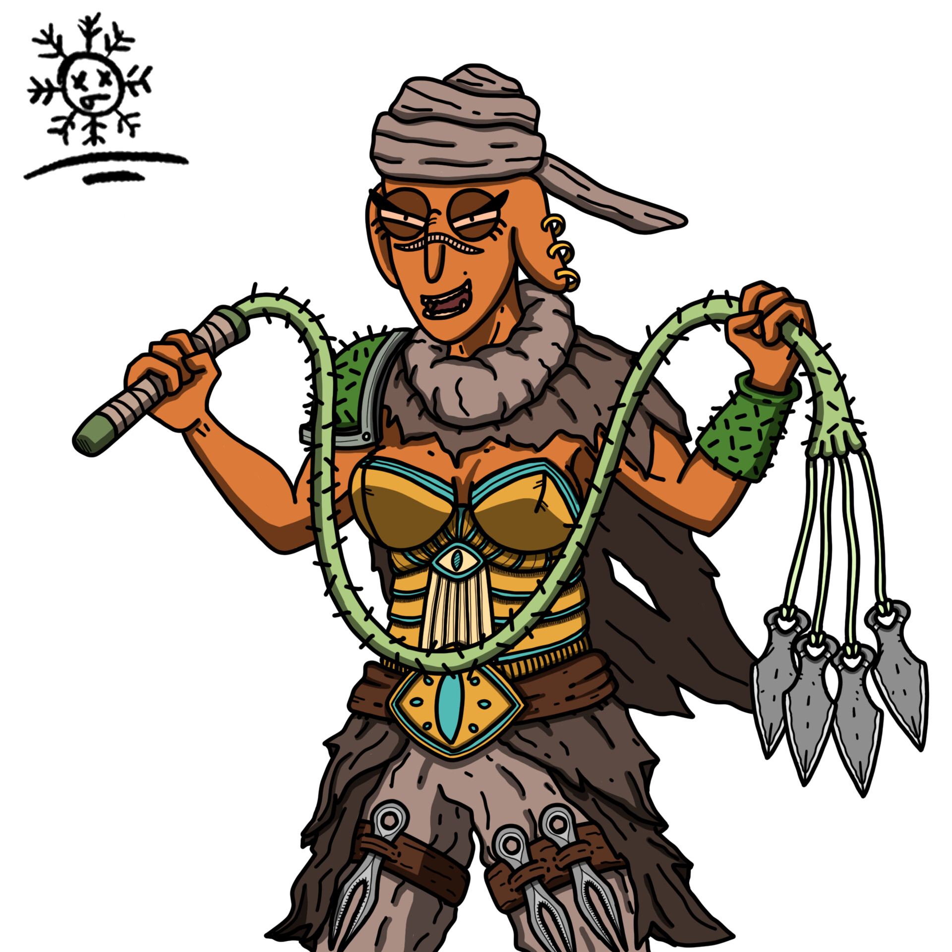 ArtStation - Leader of the Sand Tribe | Gobreeds