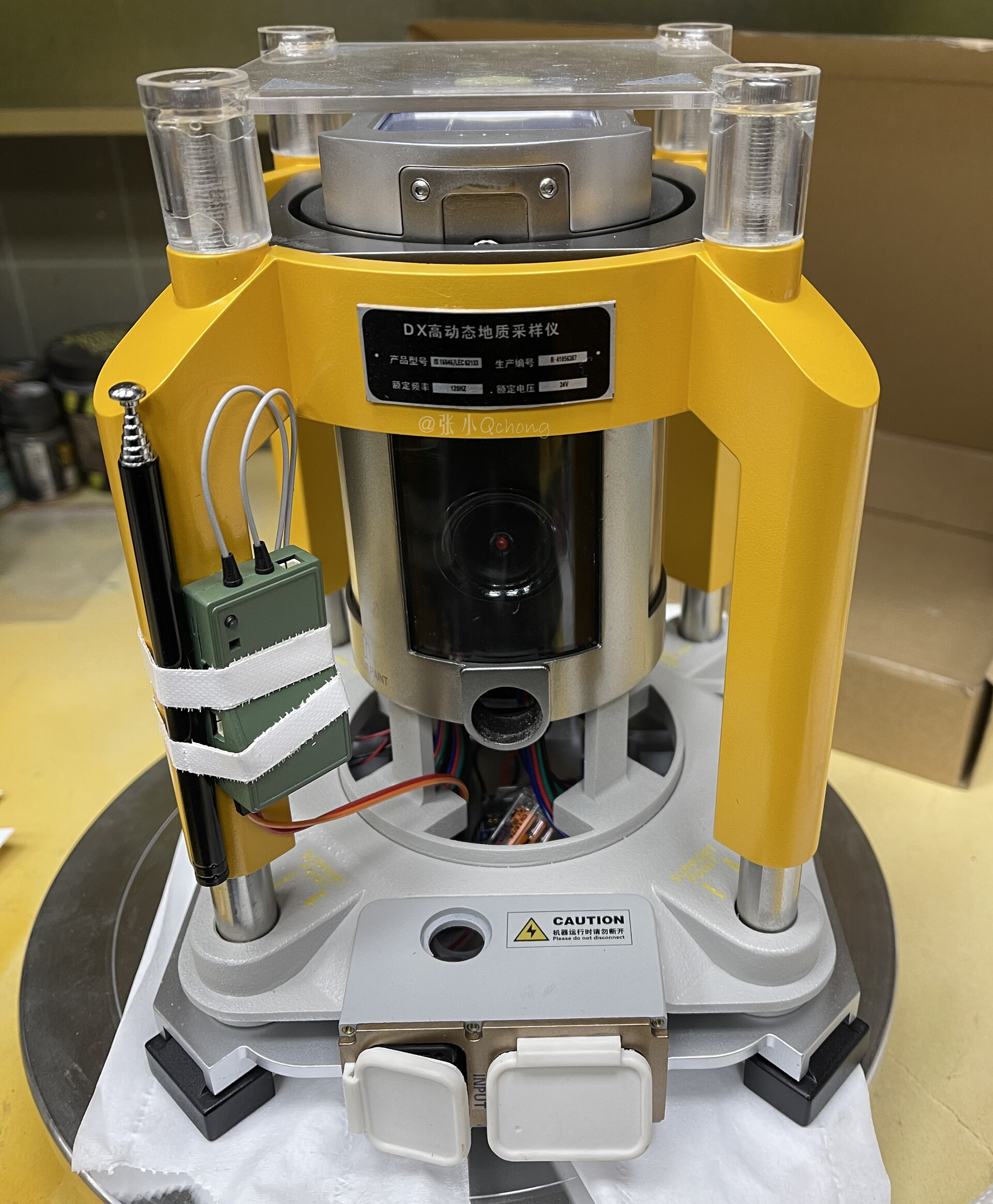 Q Chong - A Prop that made for film 《峰爆》High Dynamic Geological Sampler