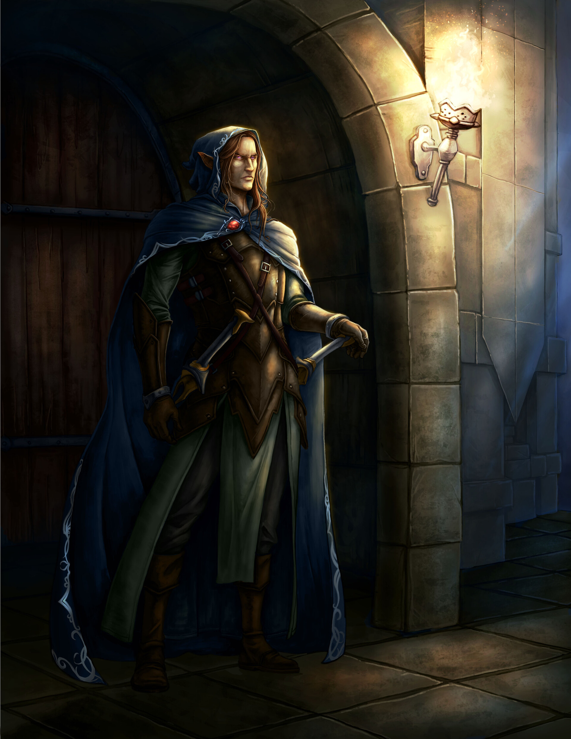 ArtStation - Garenyar Elf Cultist