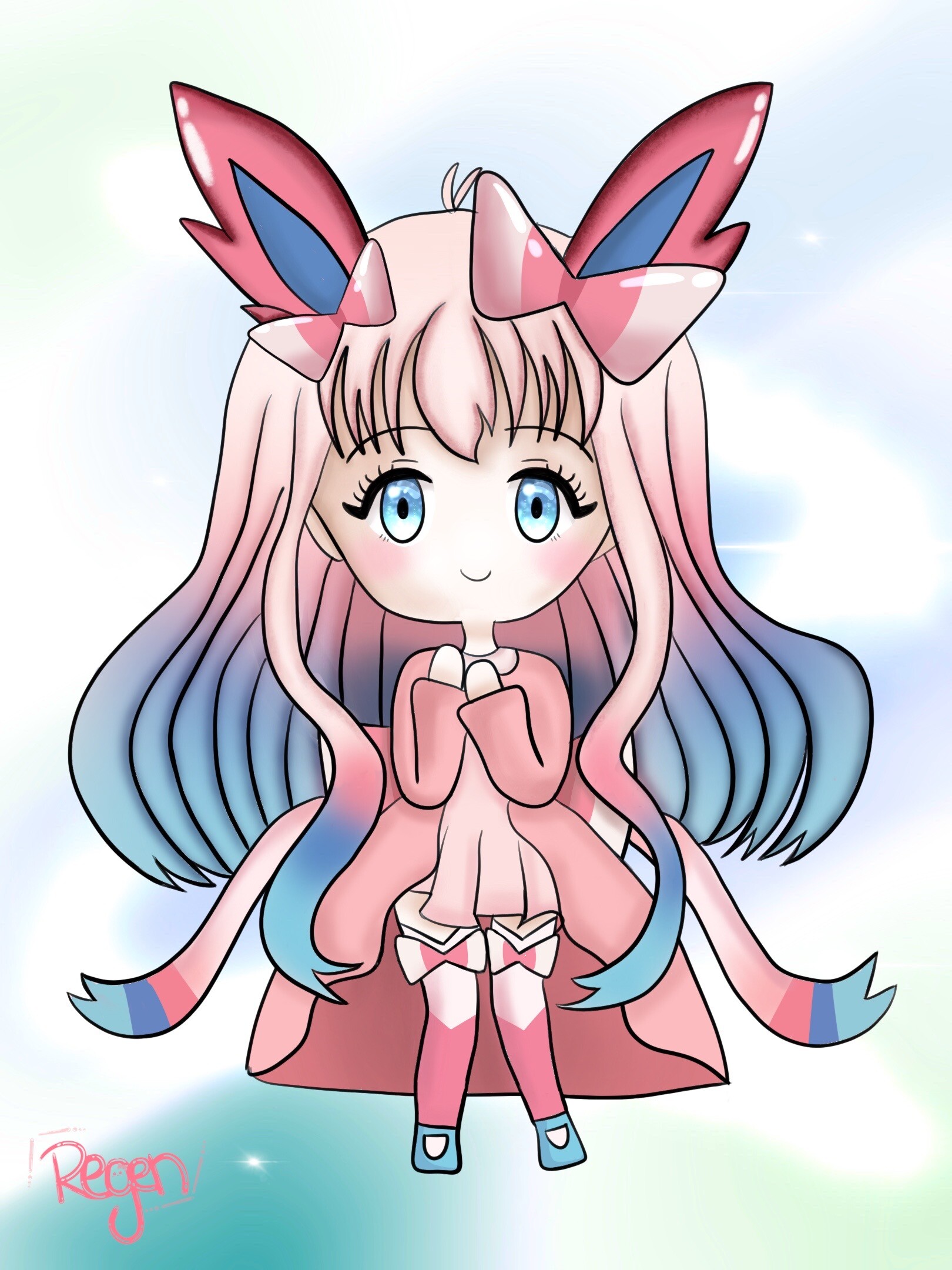 Anime Chibi Pokemon Human