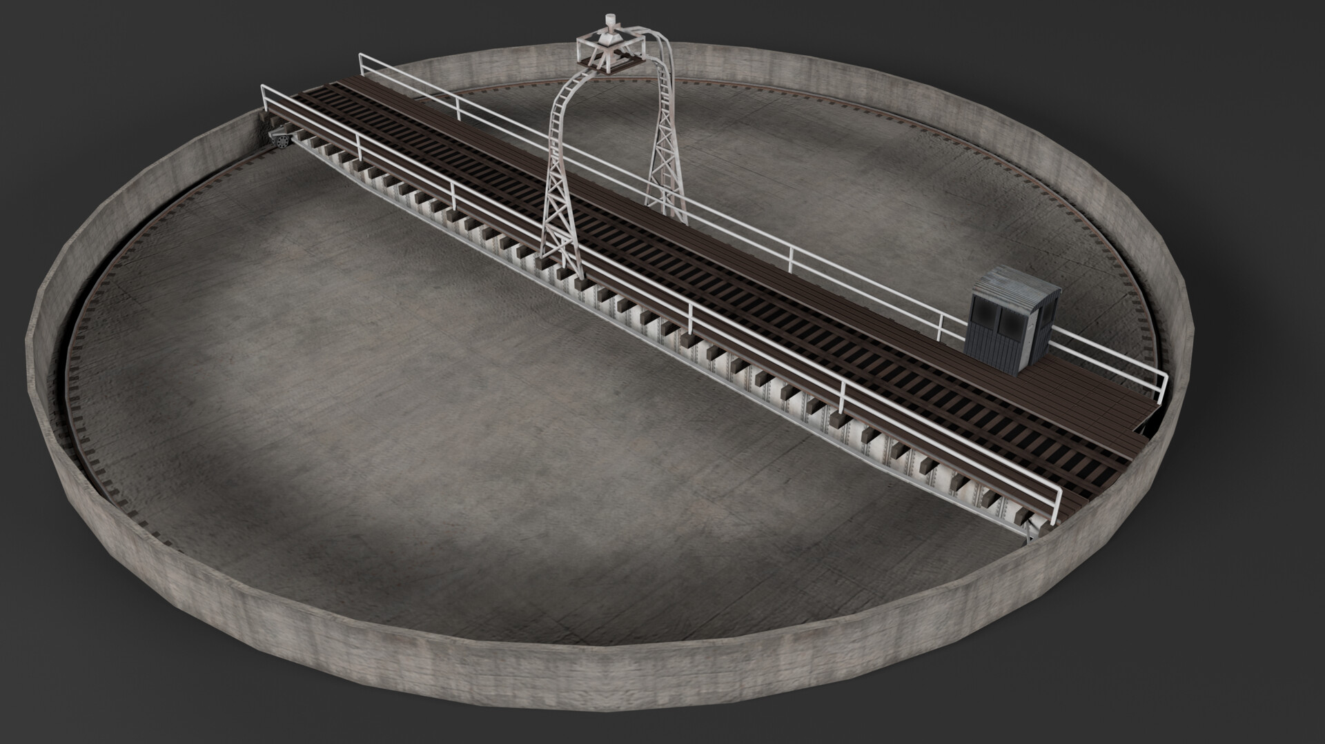 ArtStation - 120 ft Cheyenne turntable