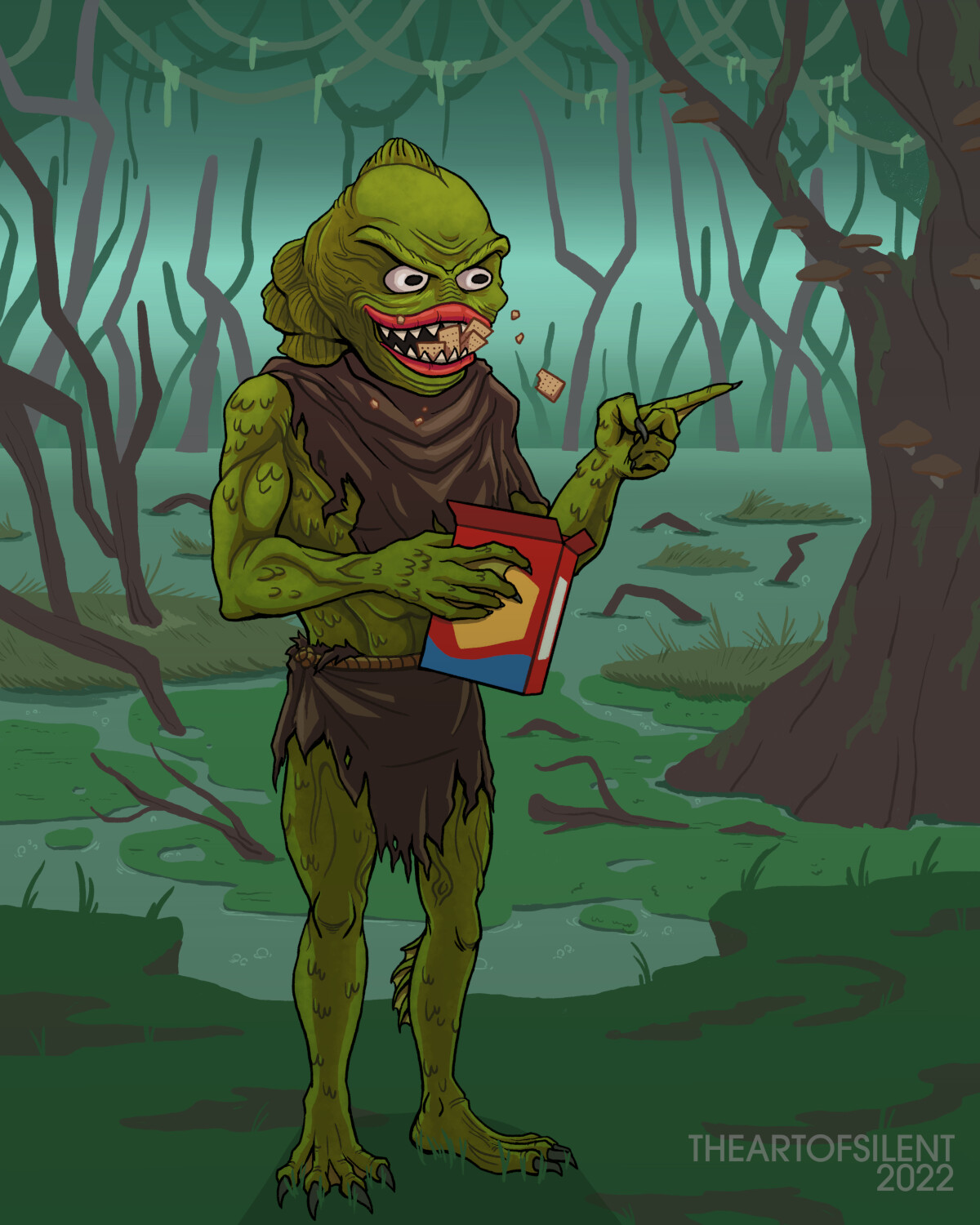 ArtStation - Swamp Creature