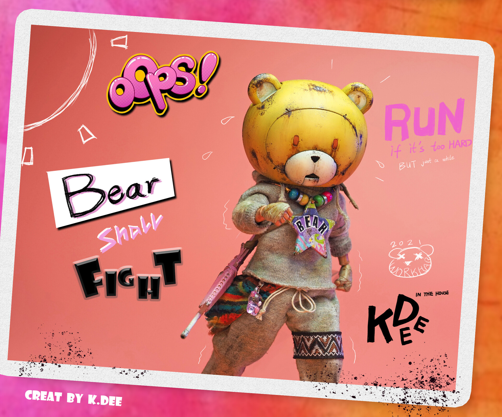 ArtStation - 7 inch Action Figure "Bear"