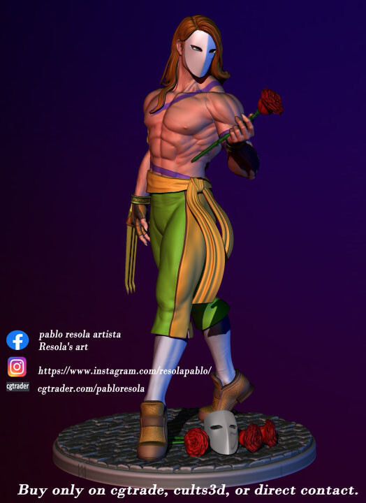 ArtStation - Vega street fighter