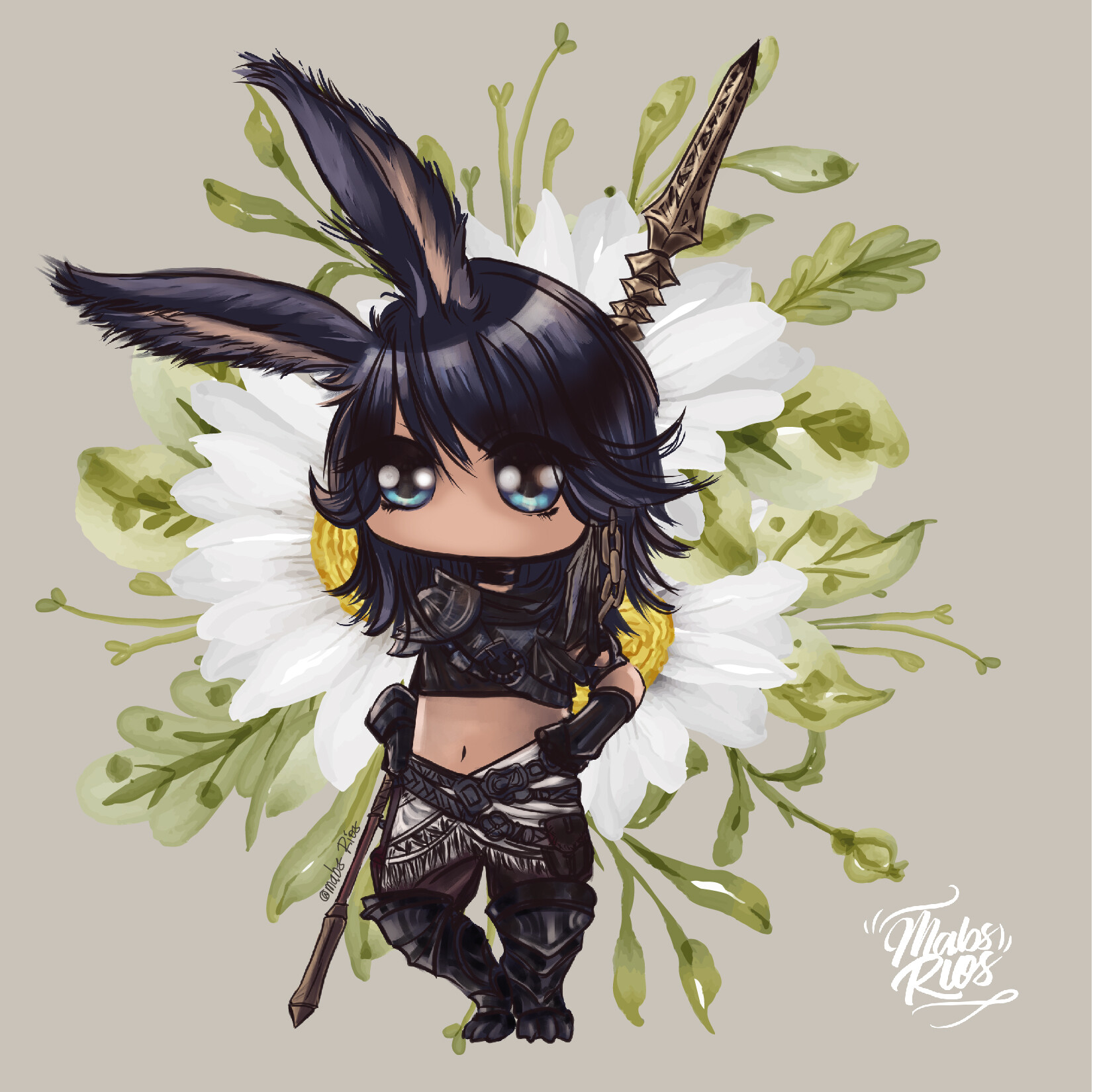 ArtStation - CHIBI VIERA MALE