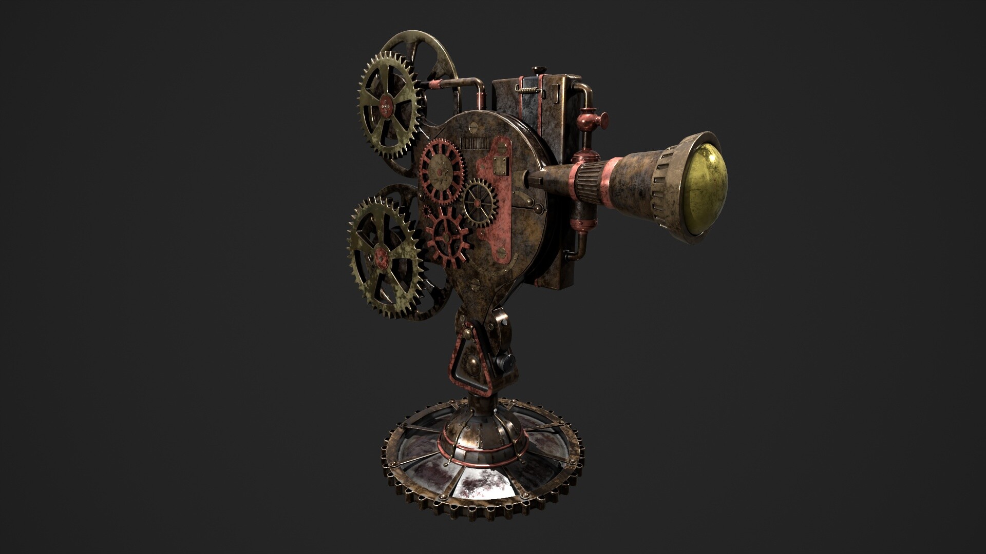 ArtStation - Steampunk Projector