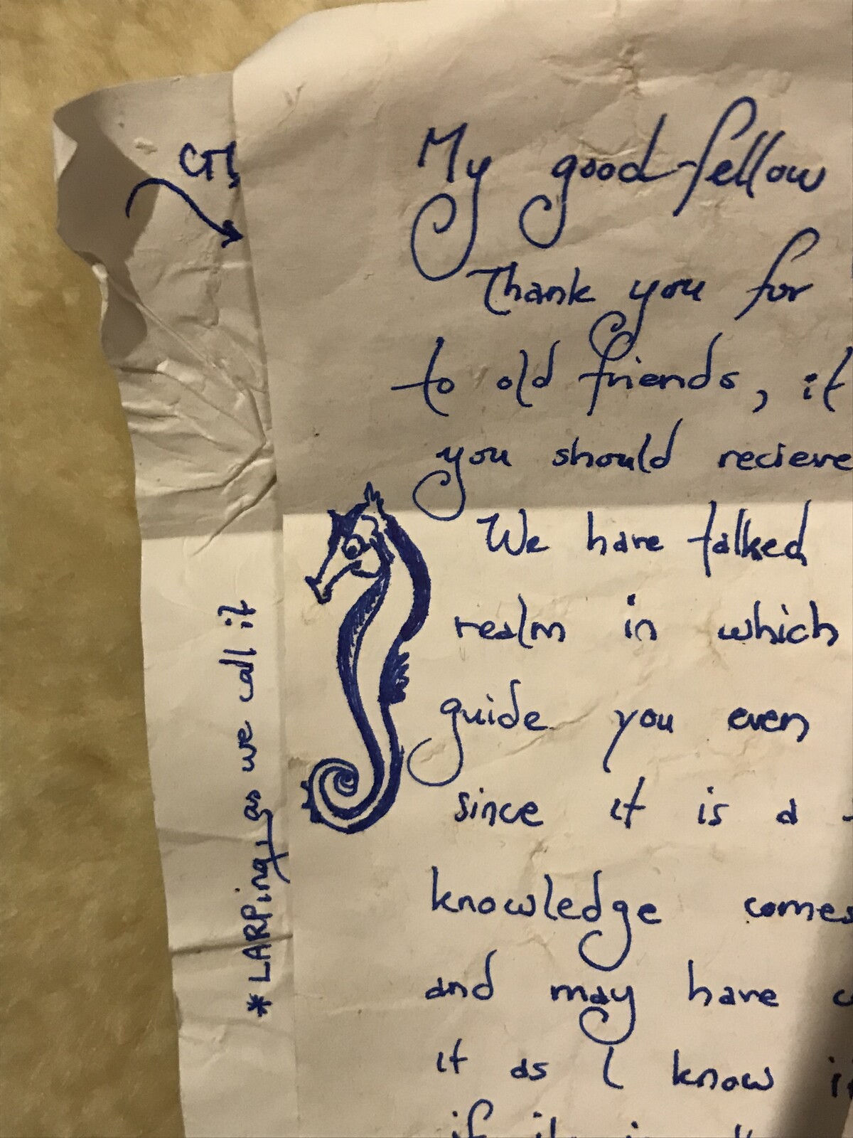 Sámhlaoch Swords - A hand inked paper map of Bicolline Duchy