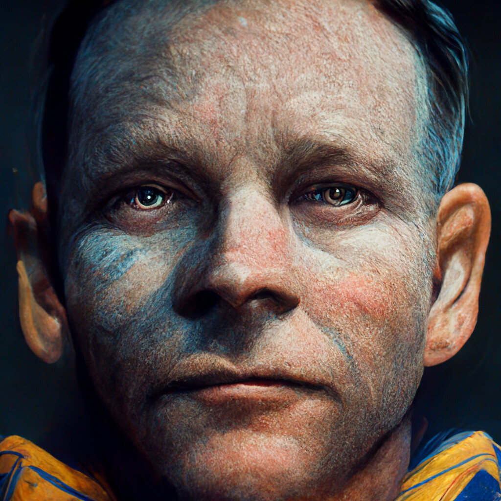 Neil Armstrong Head Shot