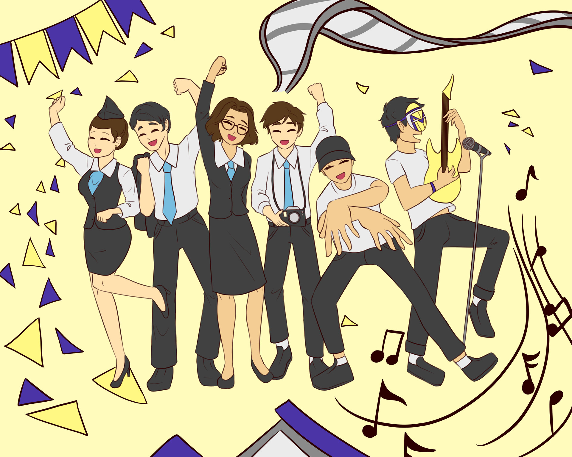 ArtStation - College Event Poster Mockup