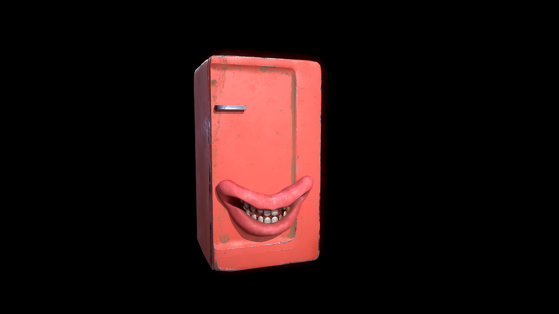ArtStation - Monster Fridge (Confinement project)