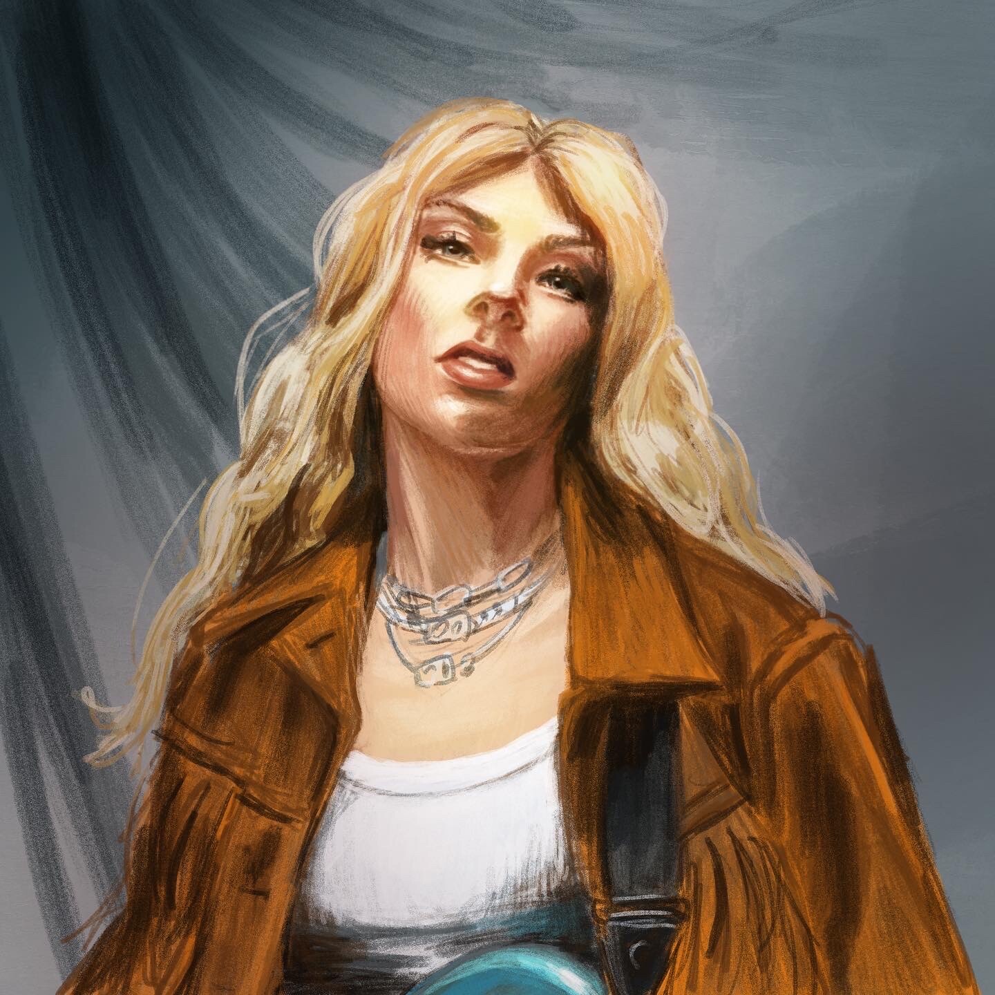 ArtStation - procreate portrait practice 2022 #3