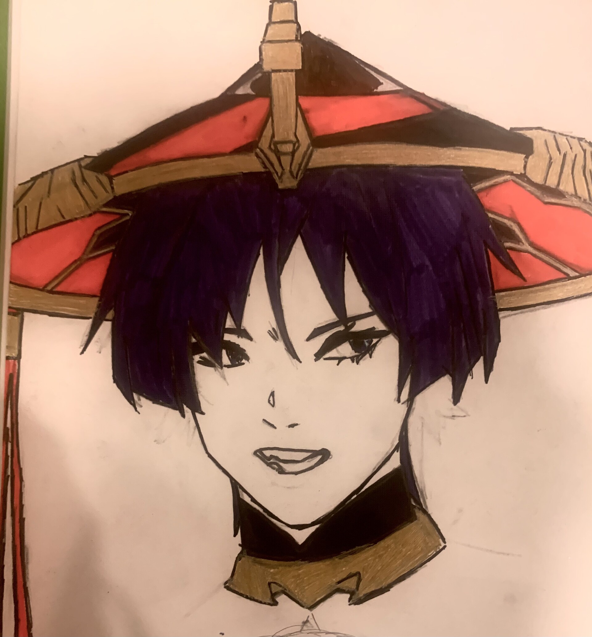 ArtStation - Scaramouche Genshin Coloured Portrait