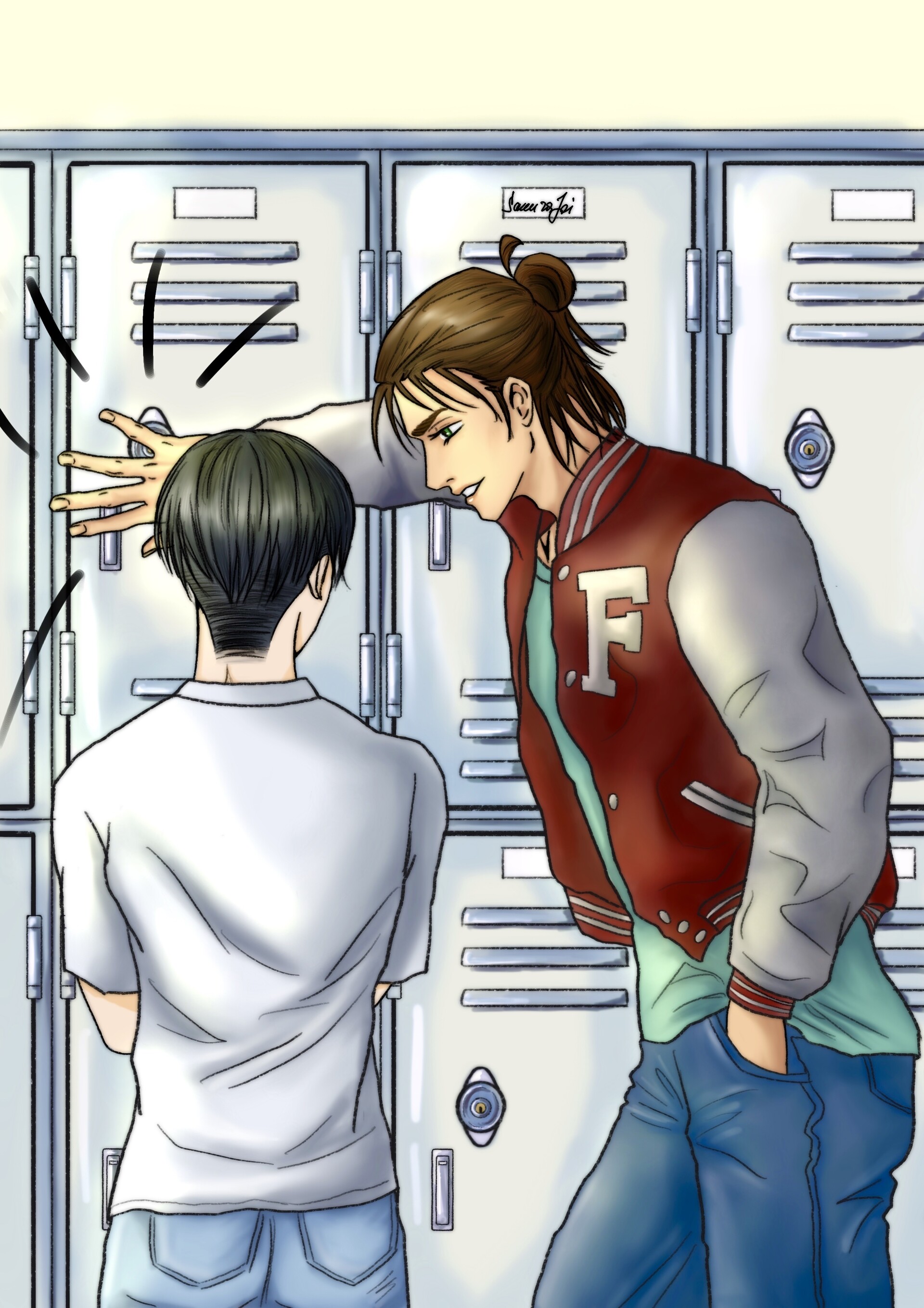 ArtStation - High school