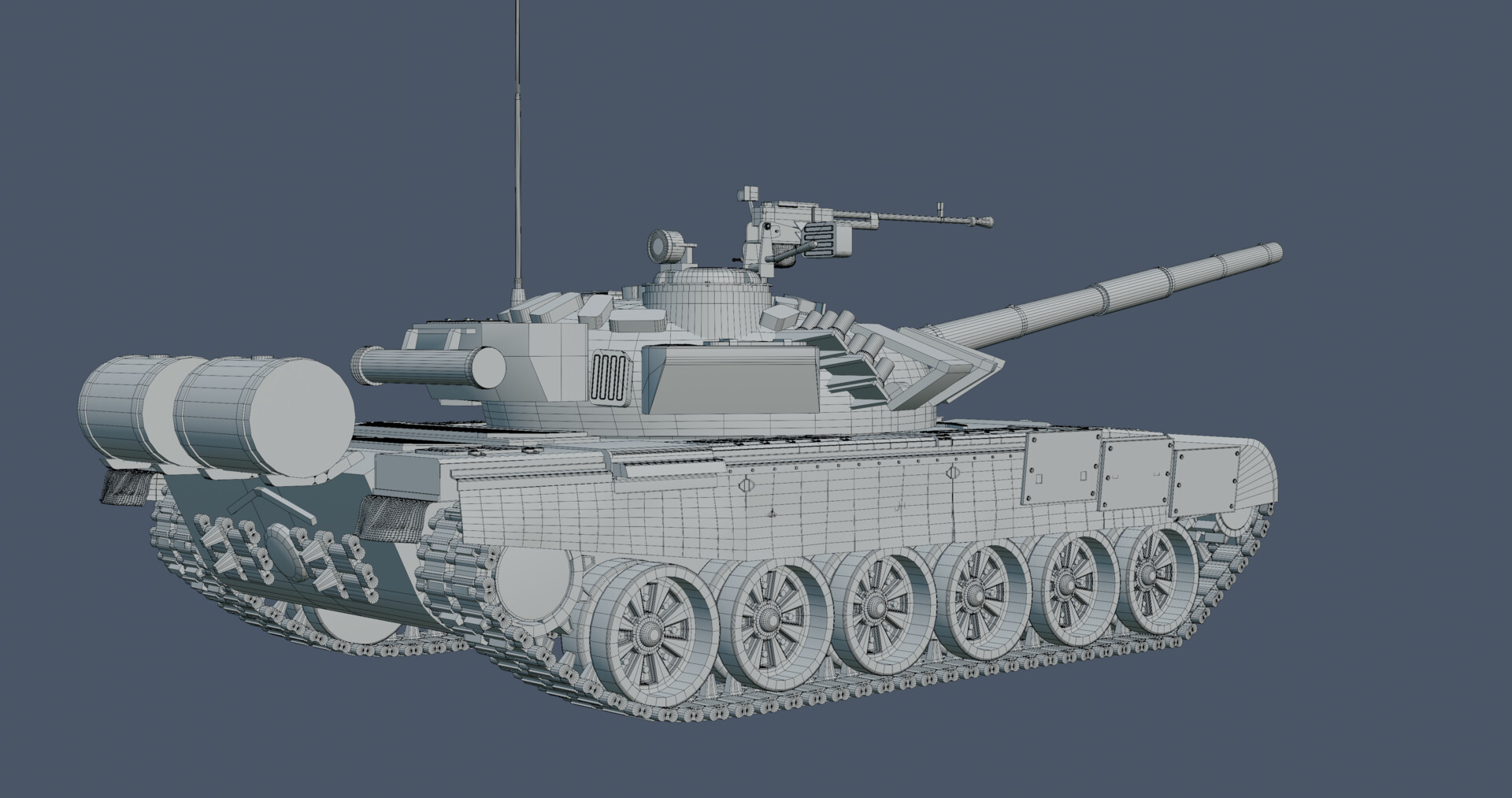 WarriorPoet - Russian T-72B3 Tank