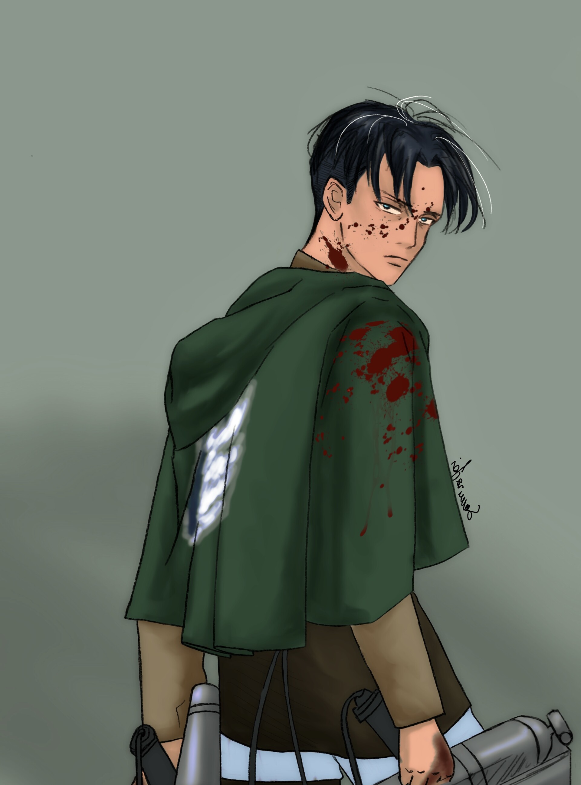 ArtStation - Levi Ackerman