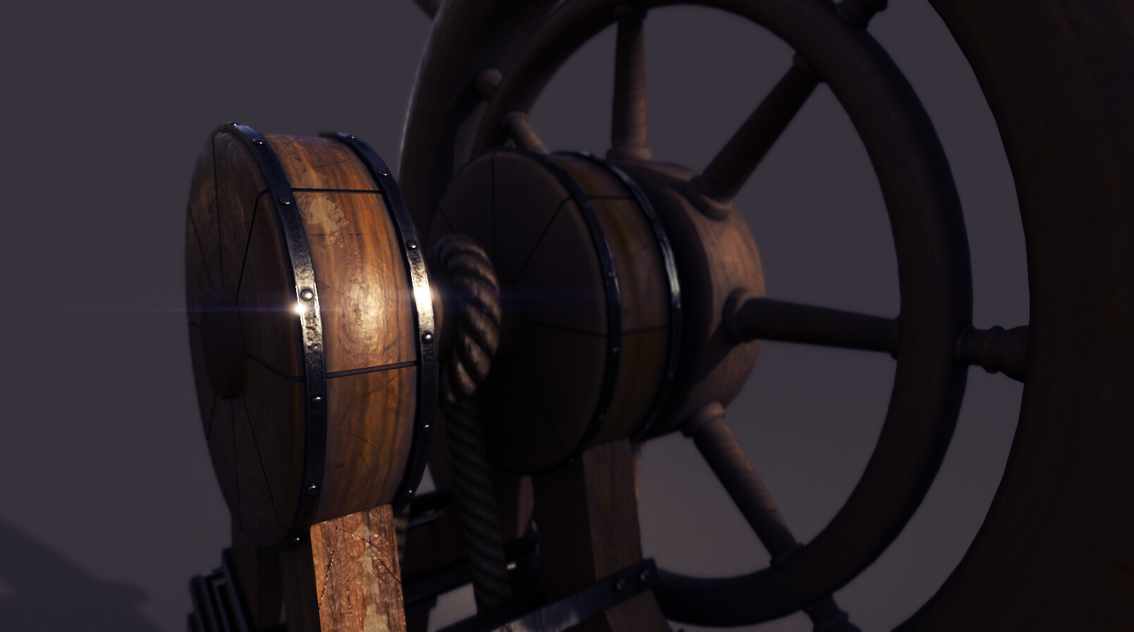 Canary Games - Rudder an old ship