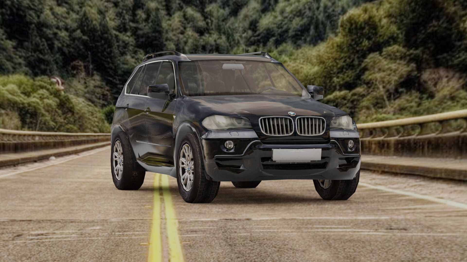 ArtStation - BMW X5 E70 (low poly)