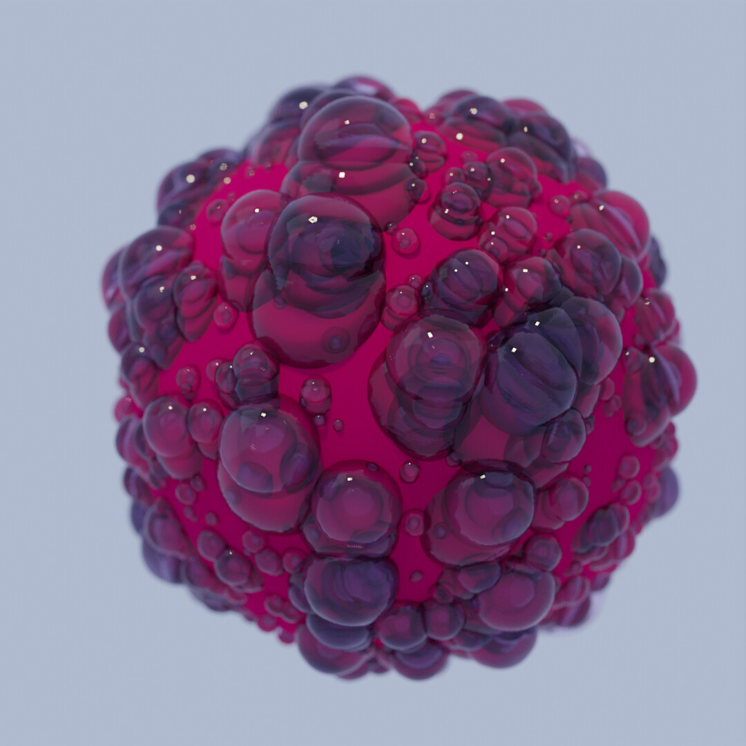 ArtStation - Blender Bubbles Geometry Nodes