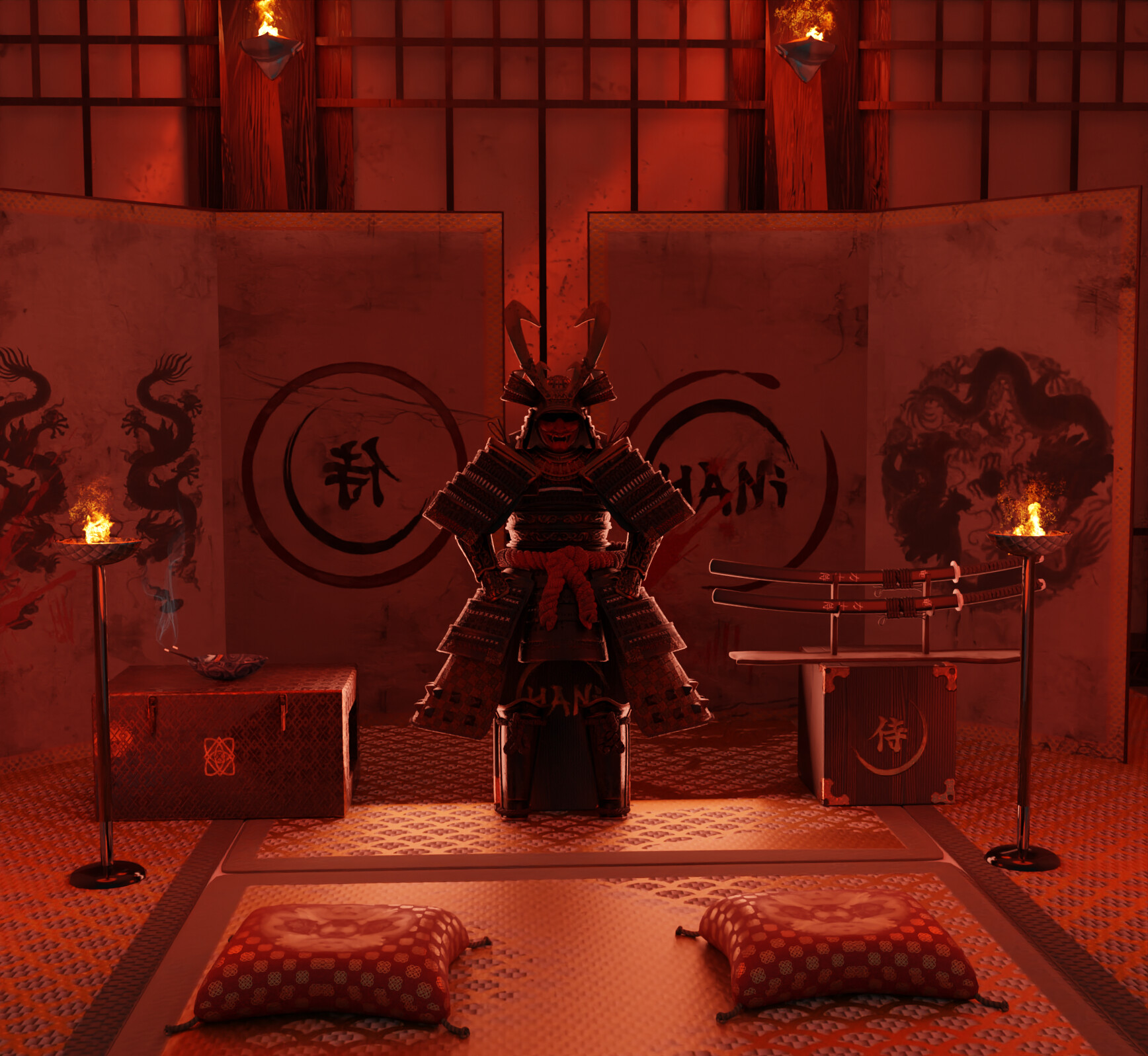 ArtStation - Samurai DOJO