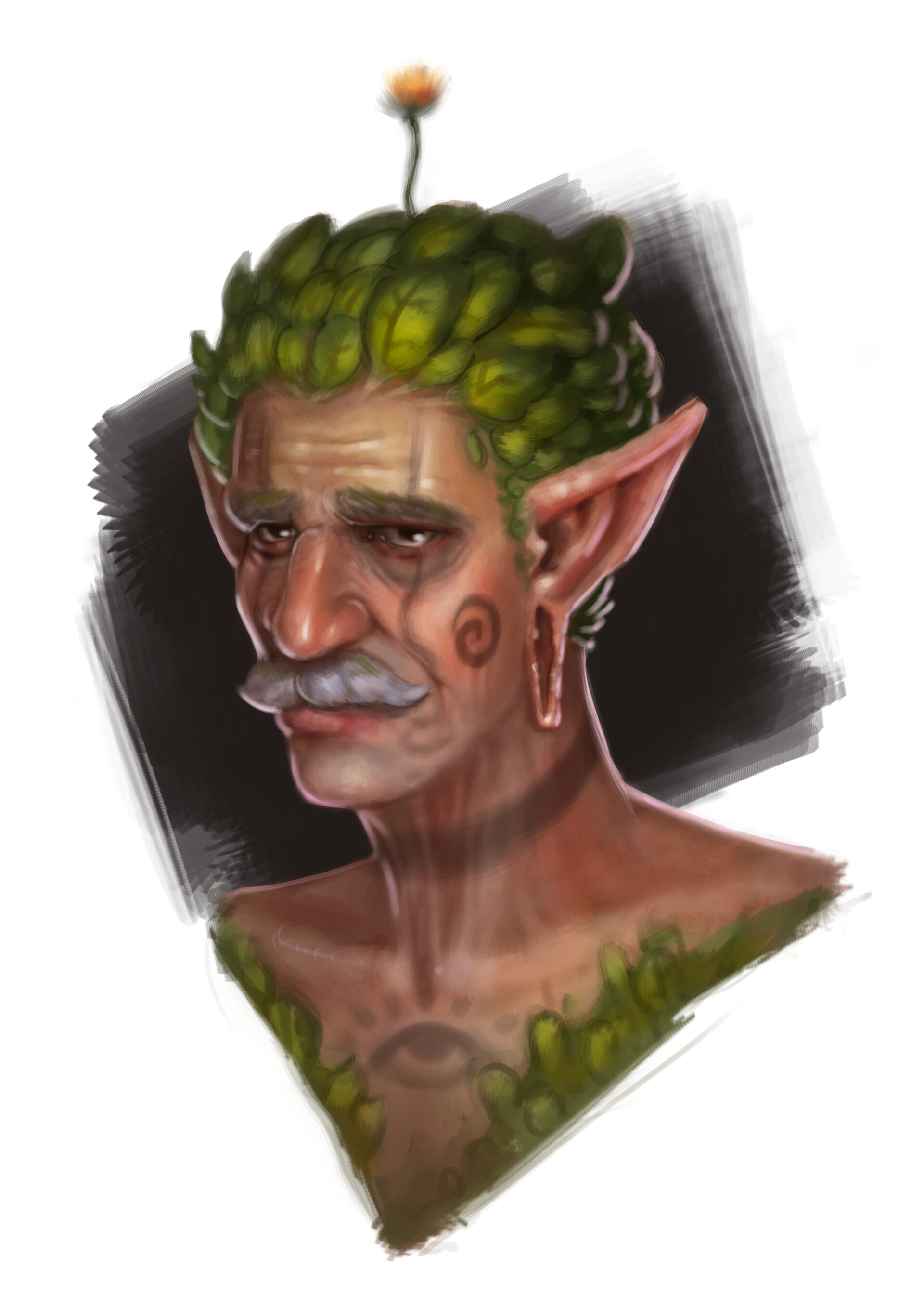 ArtStation - elf dryad