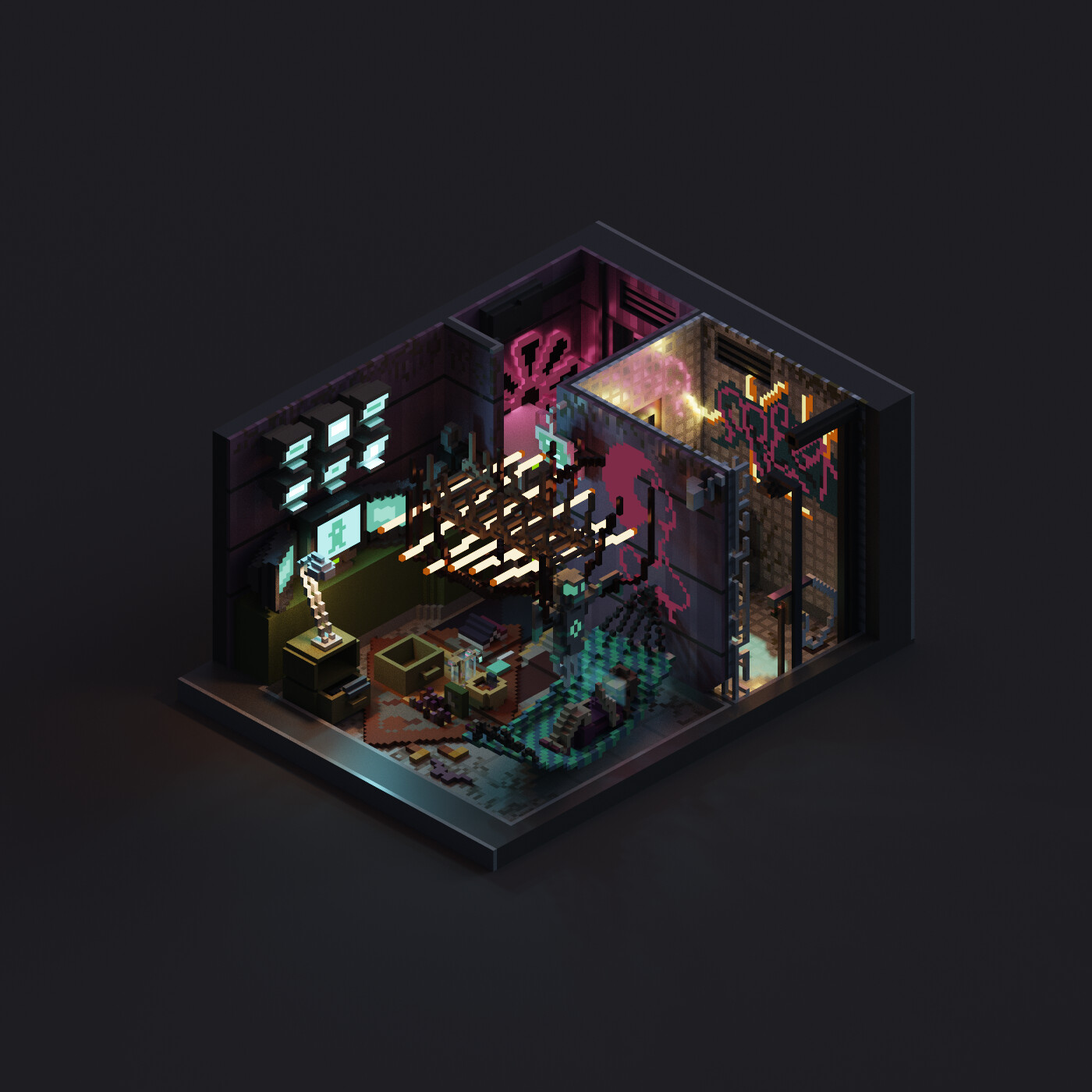 ArtStation - Spy Room