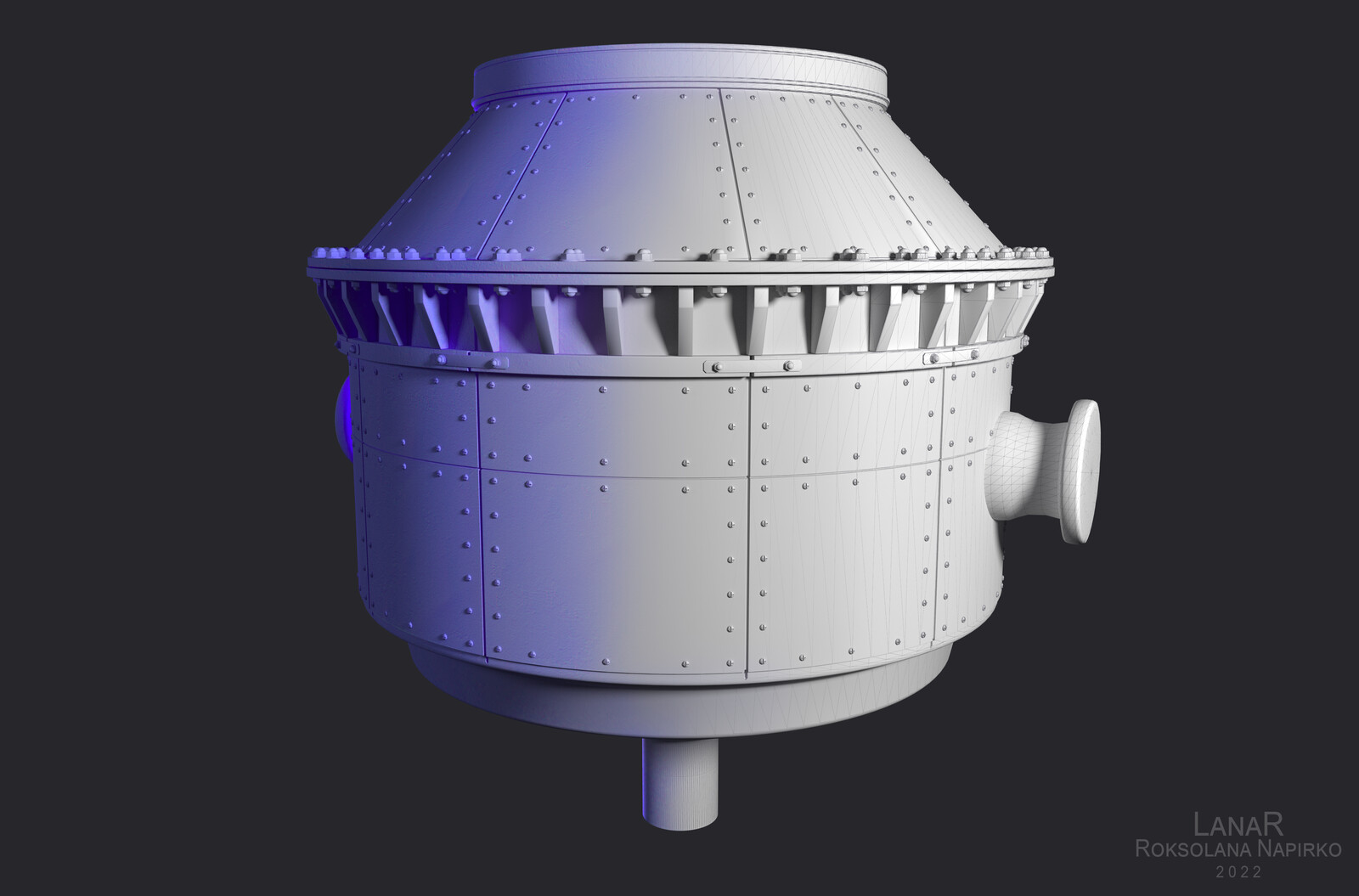 Roksolana Napirko - Argon Oxygen Decarburization (AOD) Converter