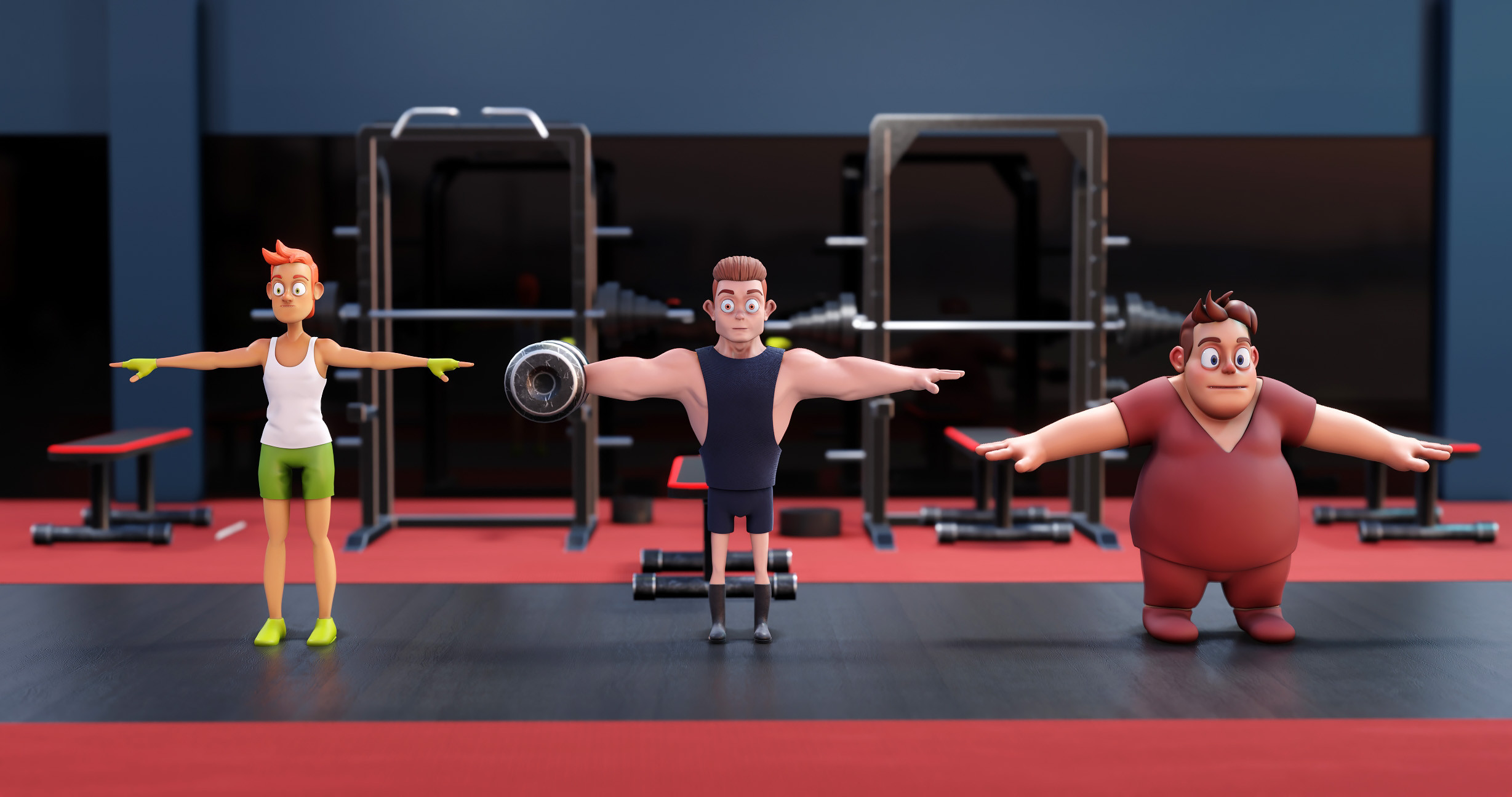 3D Store - ZBrush & Blender Character Models Download - Adding ...