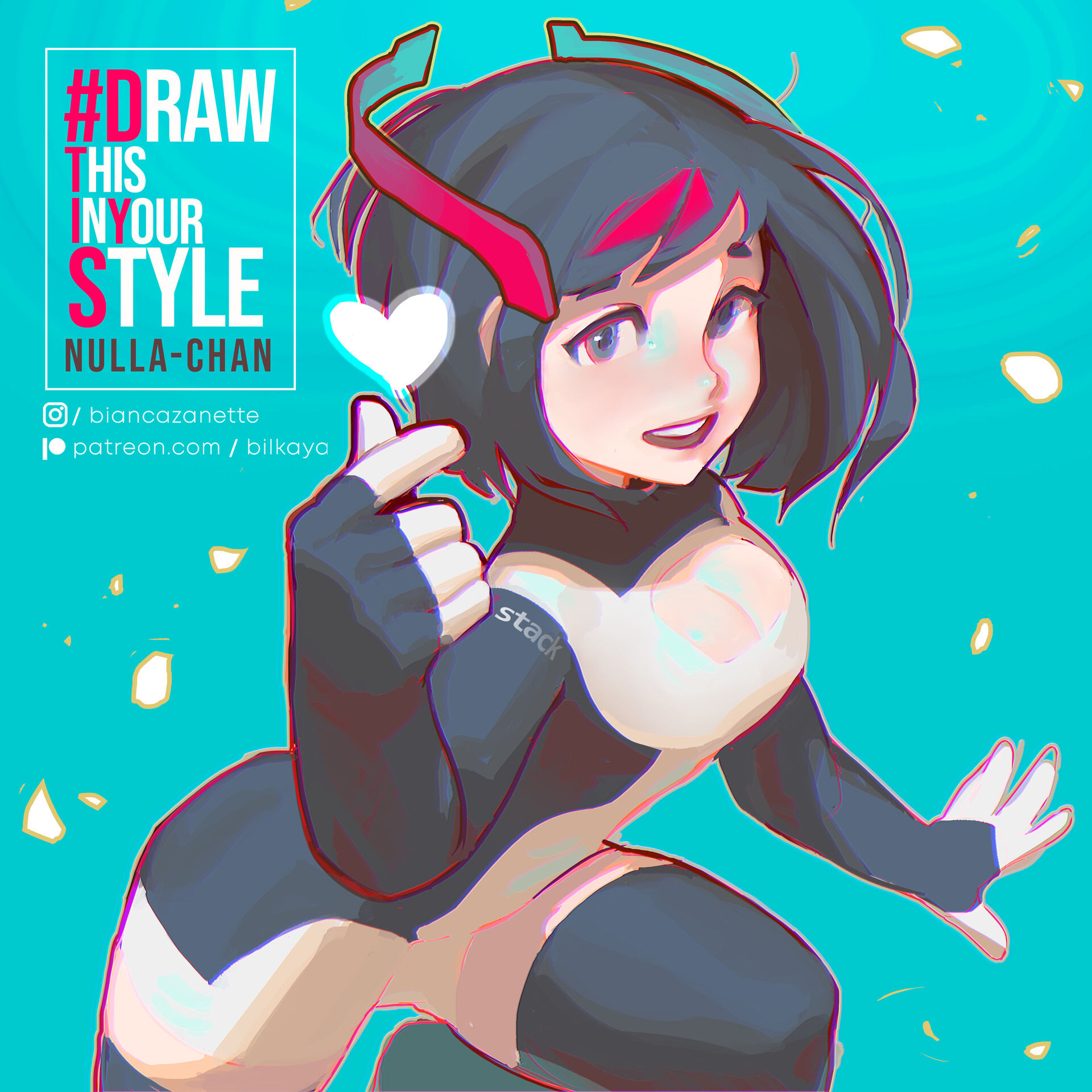 Bianca Augusta - Nulla-Chan (Character Design)