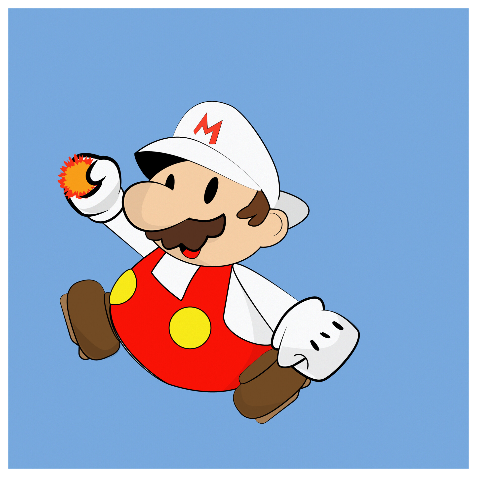 ArtStation - Fan Art Mario Power Up