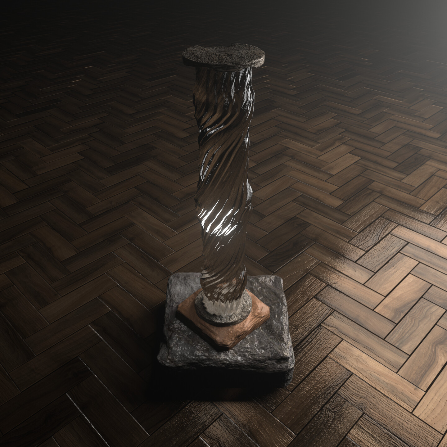 ArtStation - "Ancient Glass Pillar"