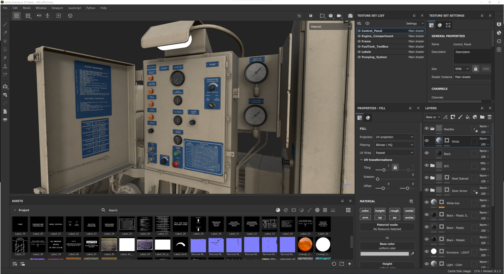 George "Rico" Walker - 800 GPM Pump Assembly