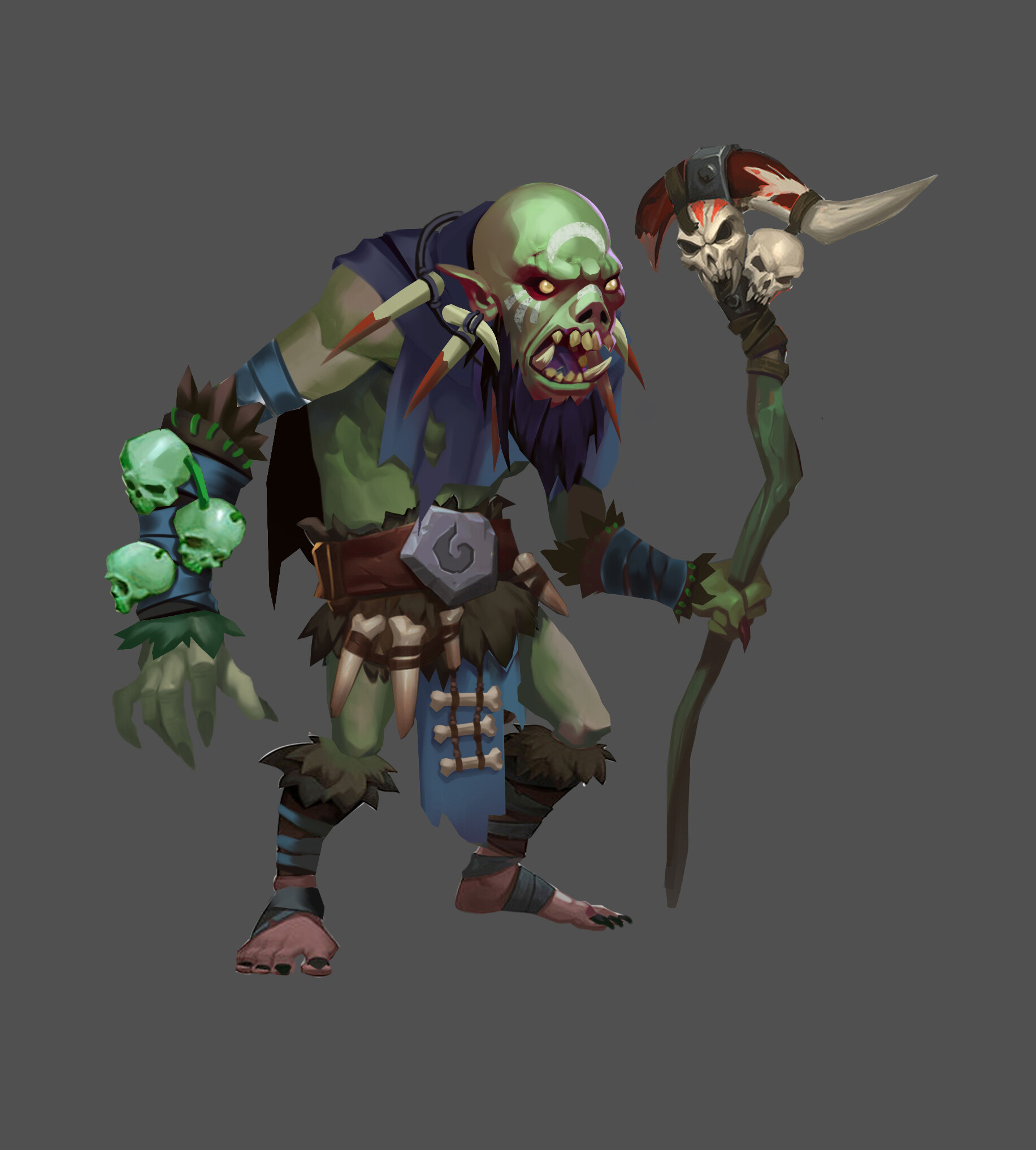 ArtStation - Orc_Mage