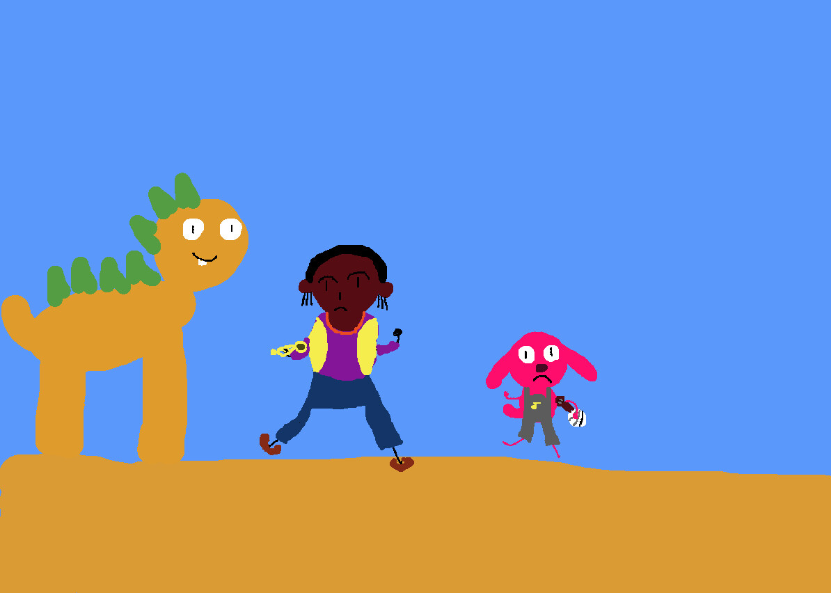 ArtStation - Dino Stomp (The Let's Go Show)