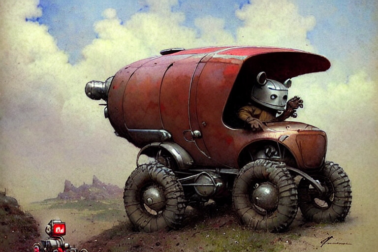 ArtStation - Off road exploring.
