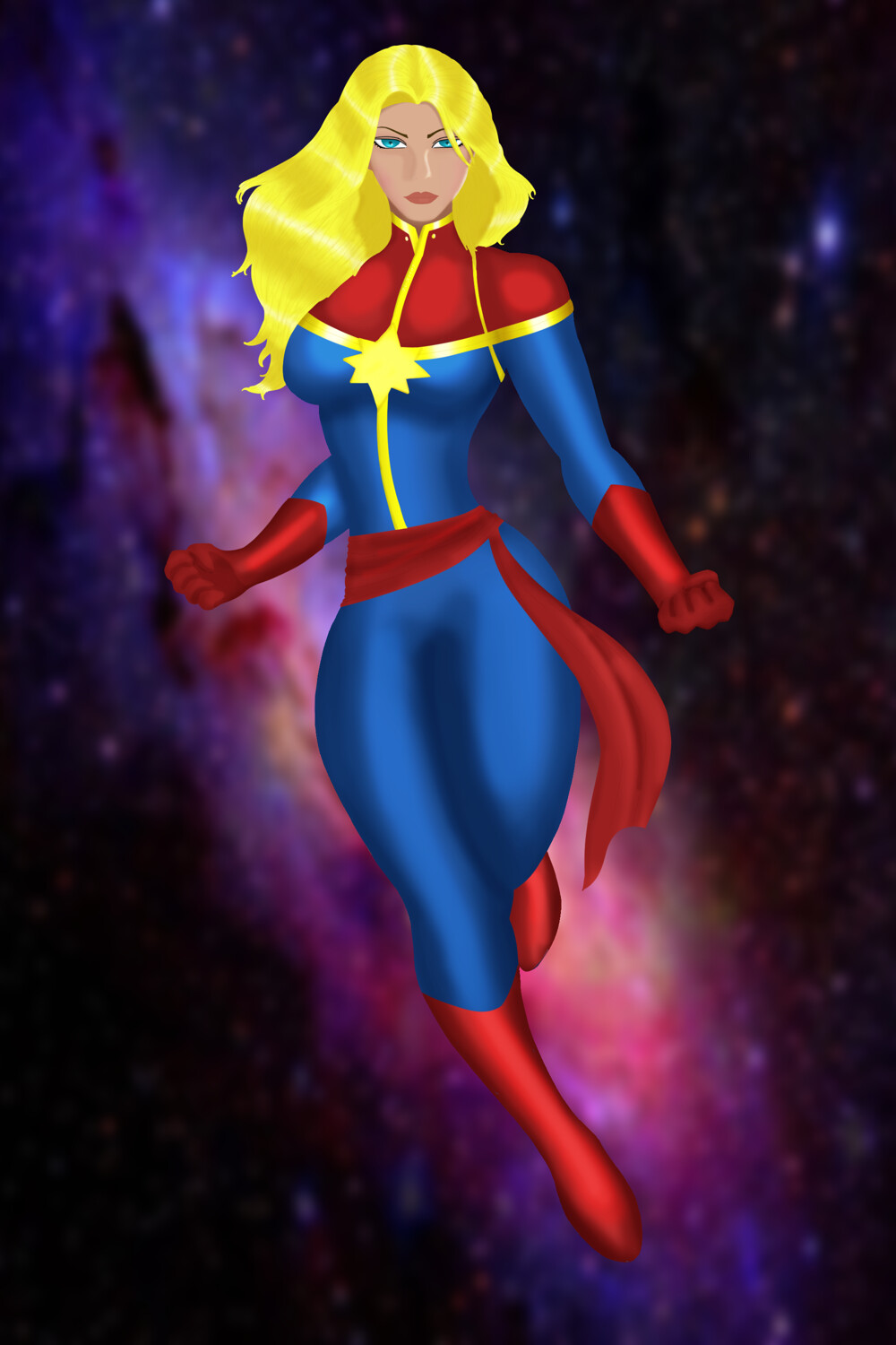 ArtStation - Captain Marvel