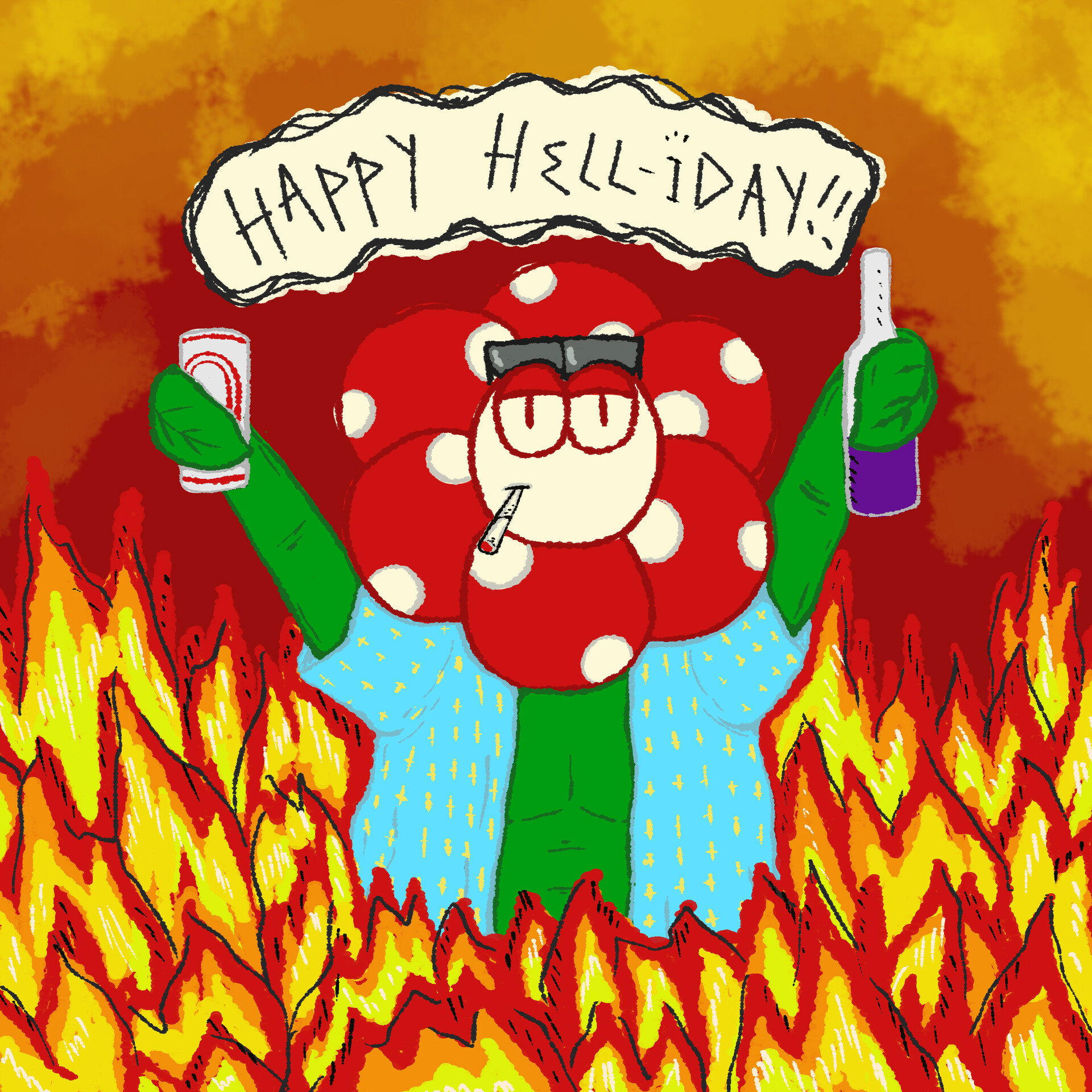 ArtStation - HAPPY HELL-IDAY