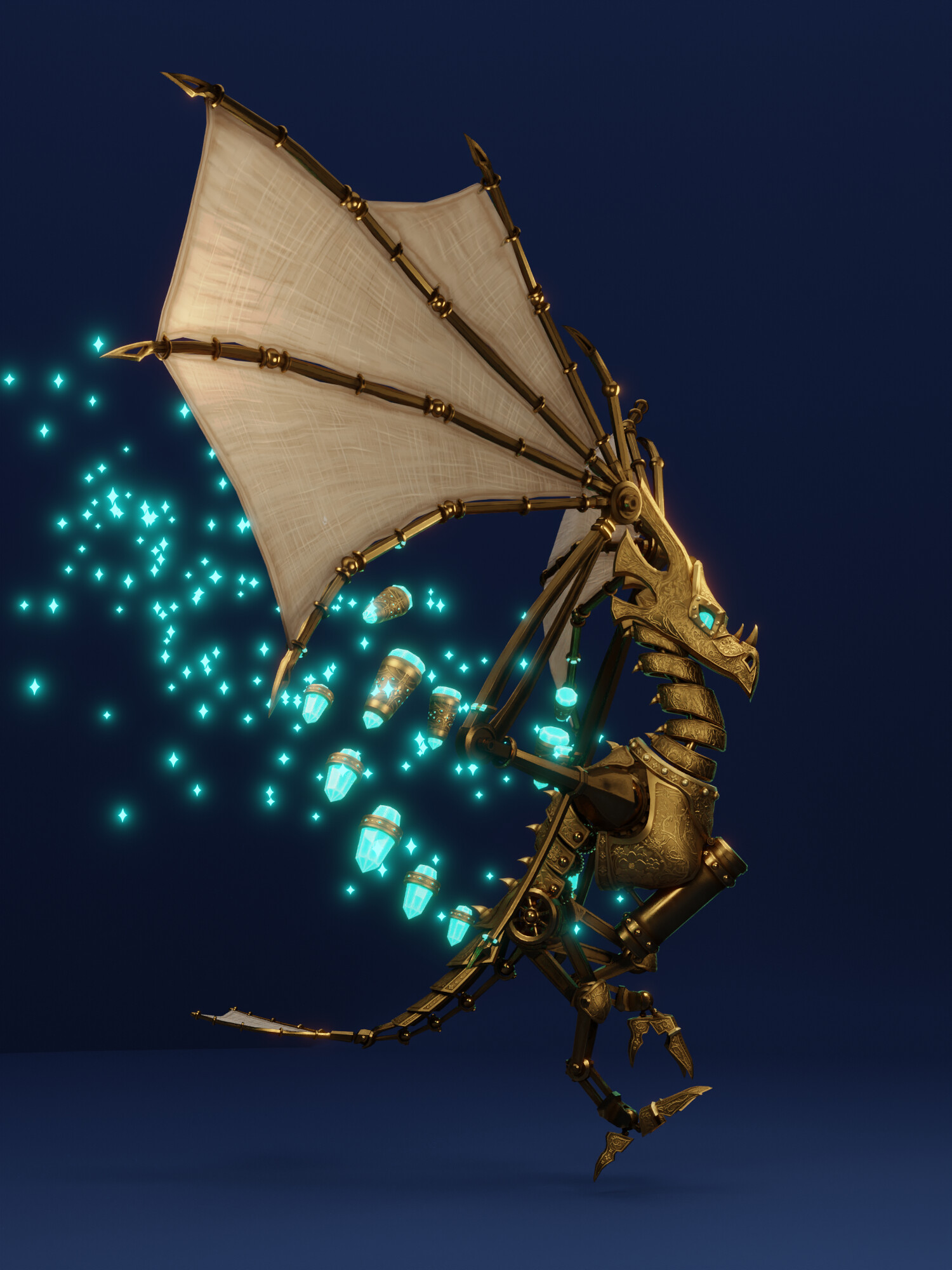 Casey Davis - Clockwork Wyvern