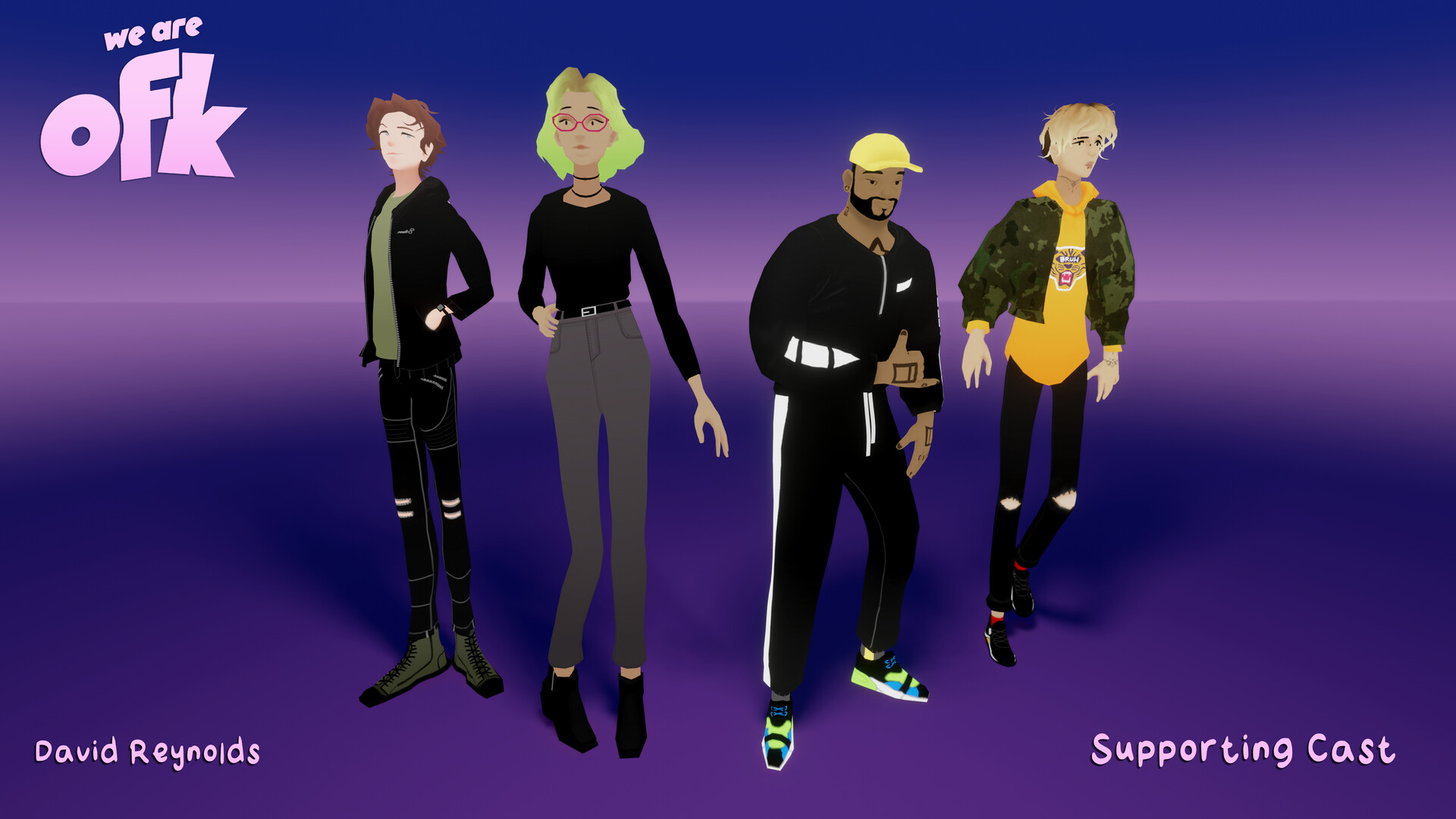 ArtStation - We Are OFK - 3D Character Art - Supporting Cast