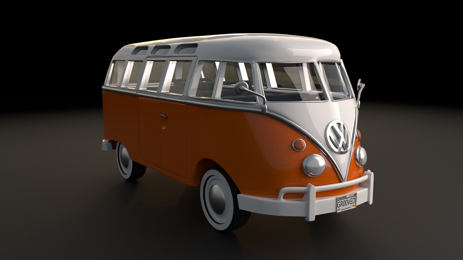 ArtStation - Volkswagen Bus