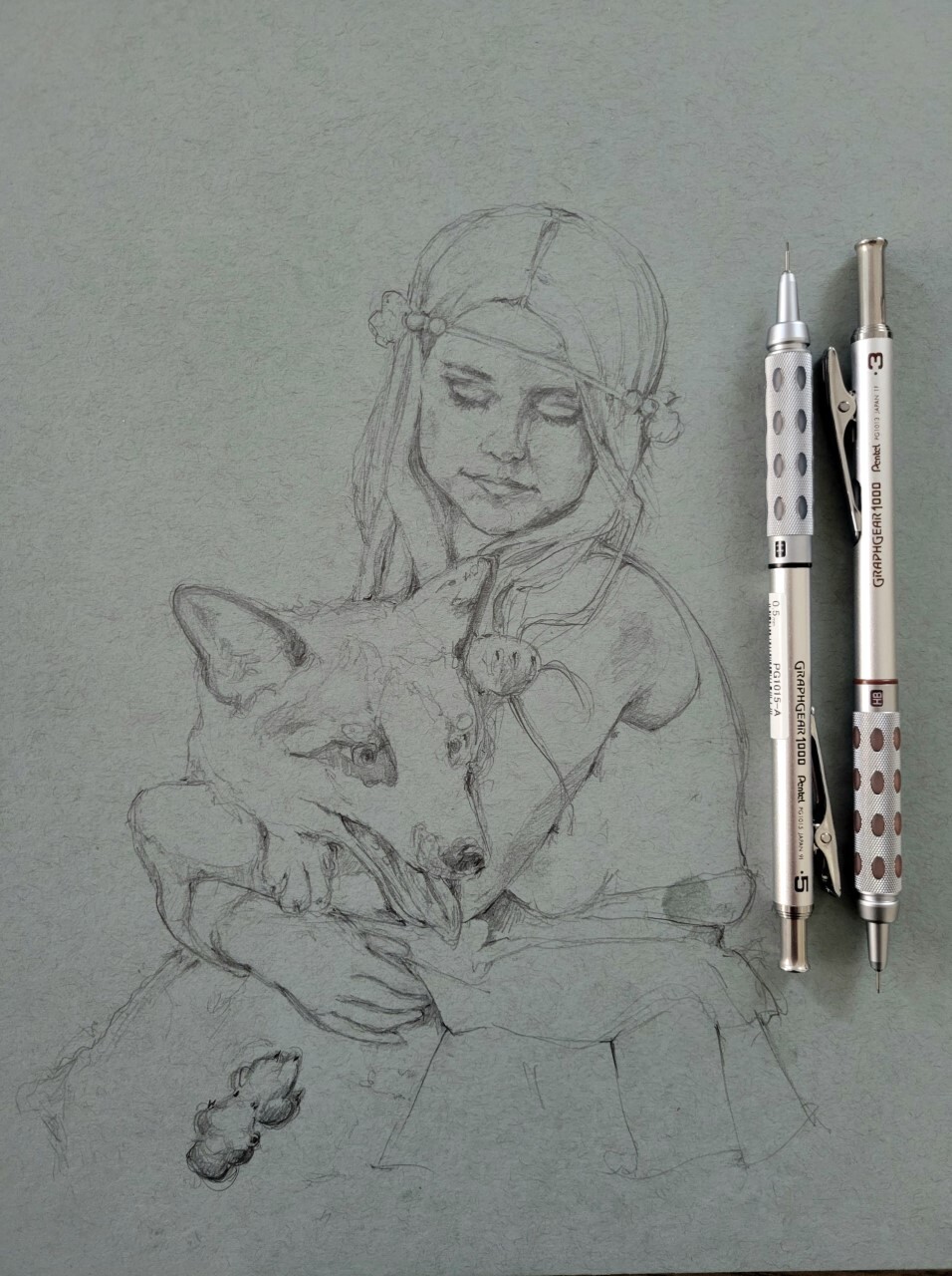 ArtStation - Springtime Fox