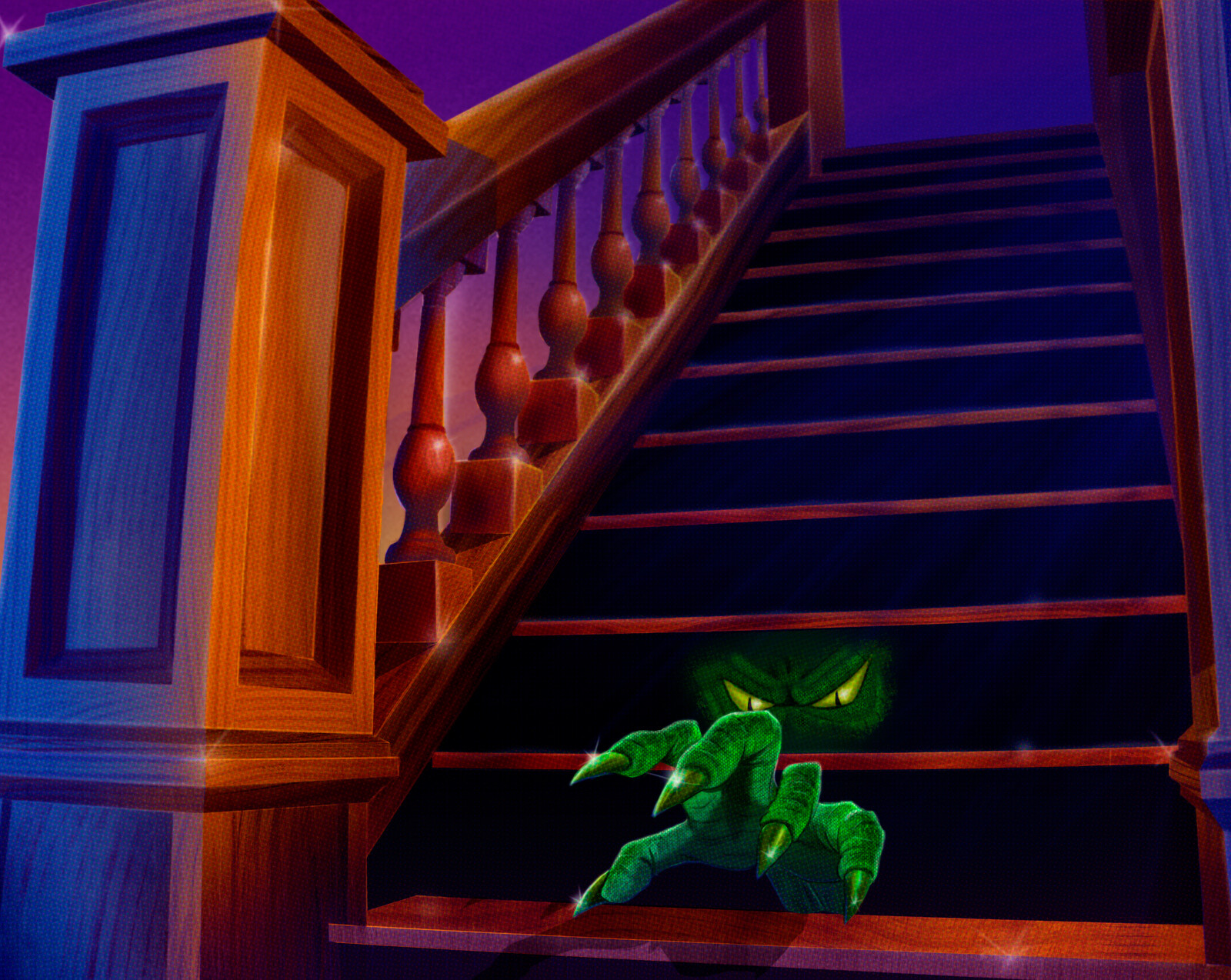 Dr.Stine - Something Lurks Underneath the stairs