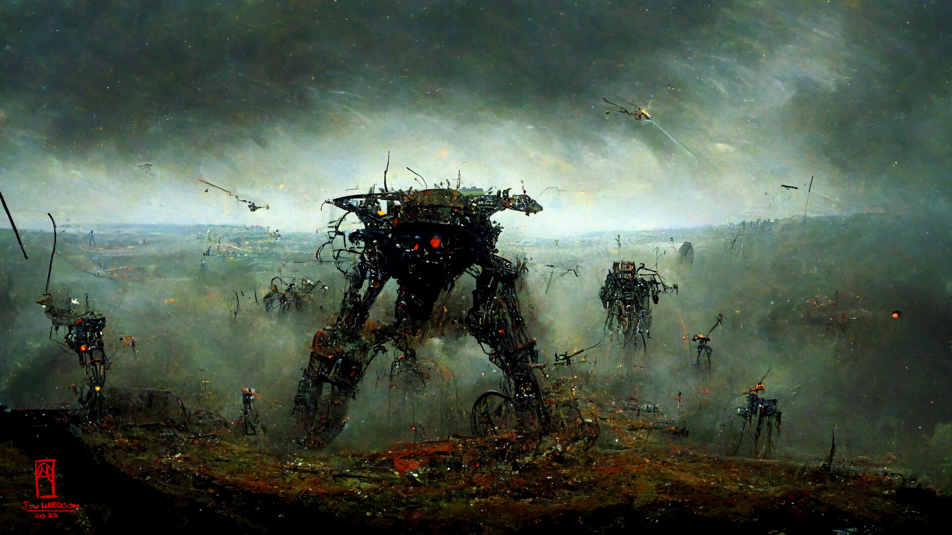 ArtStation - MJ exploration, inside the machines evolving visual mind